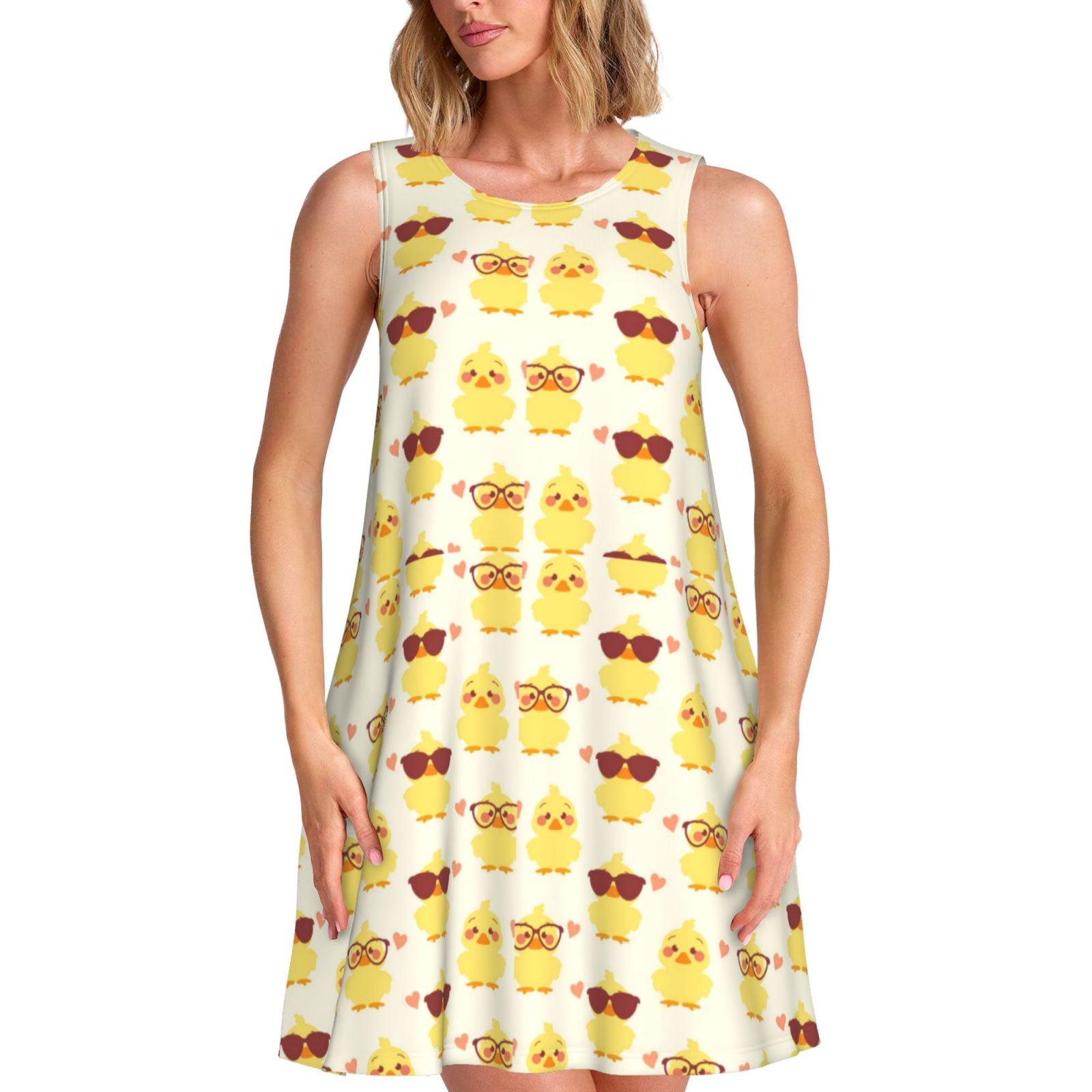 Spring Summer Dresses for Women 2025 - Cute Yellow Duck Swimsuit ...