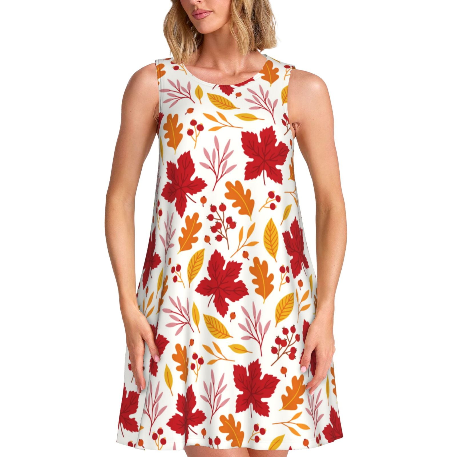 Spring Summer Dresses for Women 2025 - Fall Laef Maple Swimsuit Coverup ...