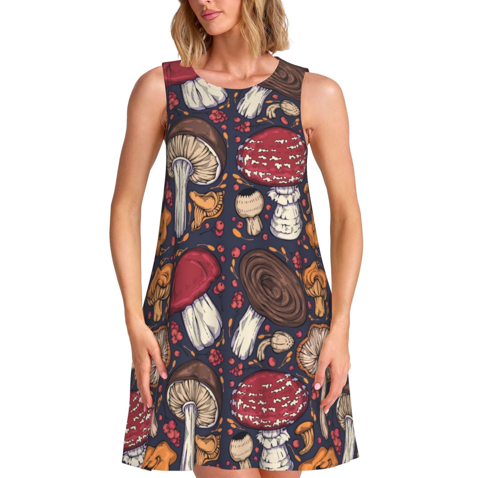 Spring Summer Dresses for Women 2025 - Forest Wild Mushroom Swimsuit ...