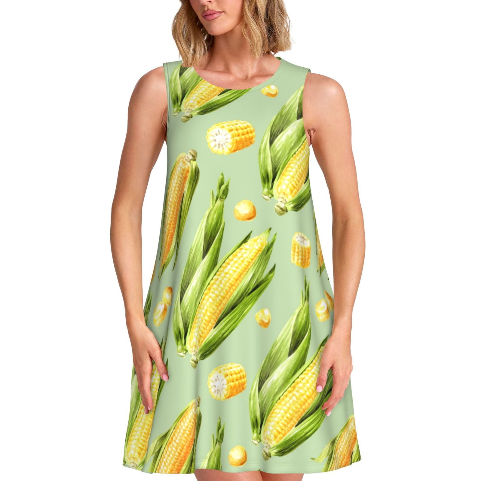 Spring Summer Dresses for Women 2025 - Fresh Sweet Corn Beach Vacation ...