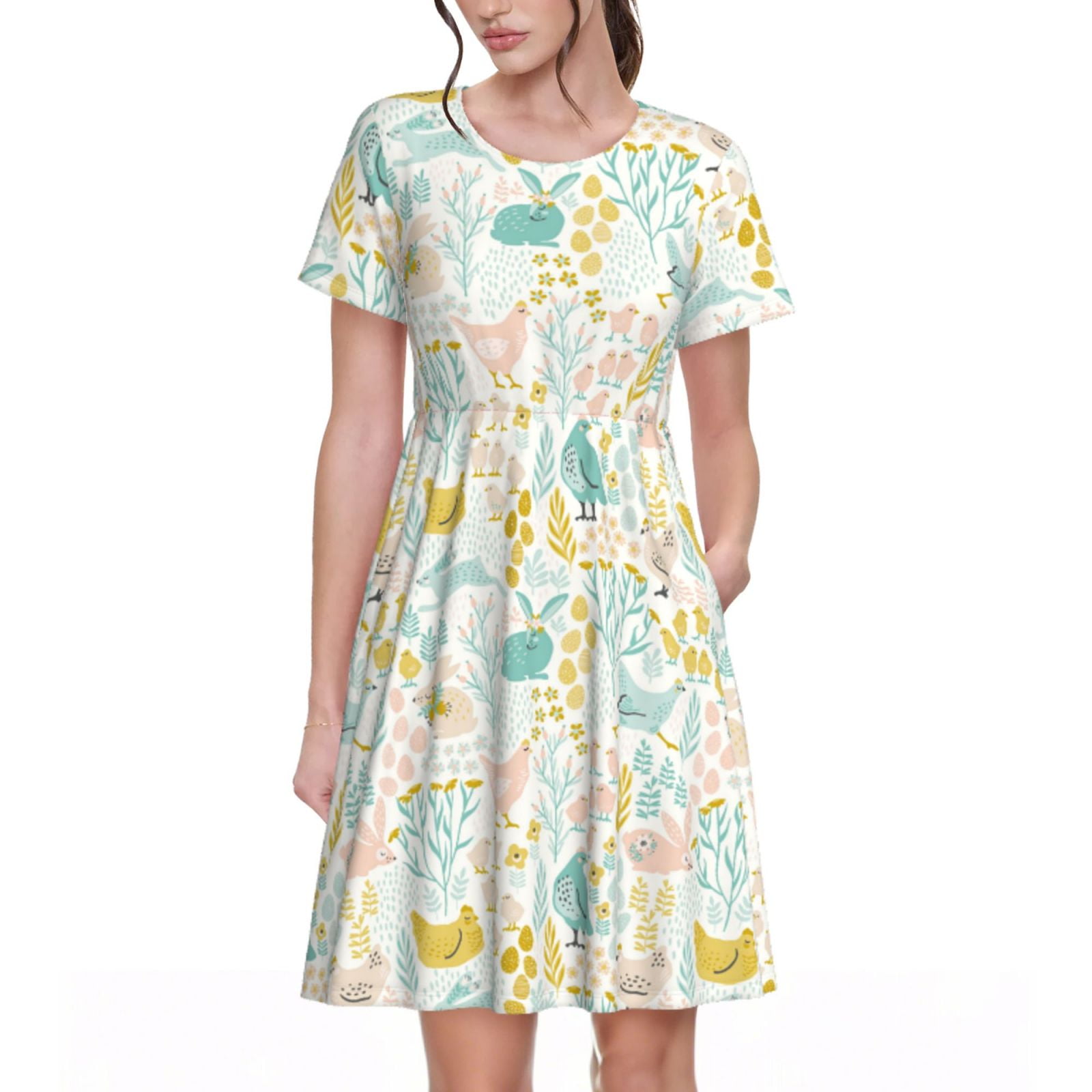 Spring Summer Dresses for Women 2025 - Funny Chicken(A) Wedding Guest ...