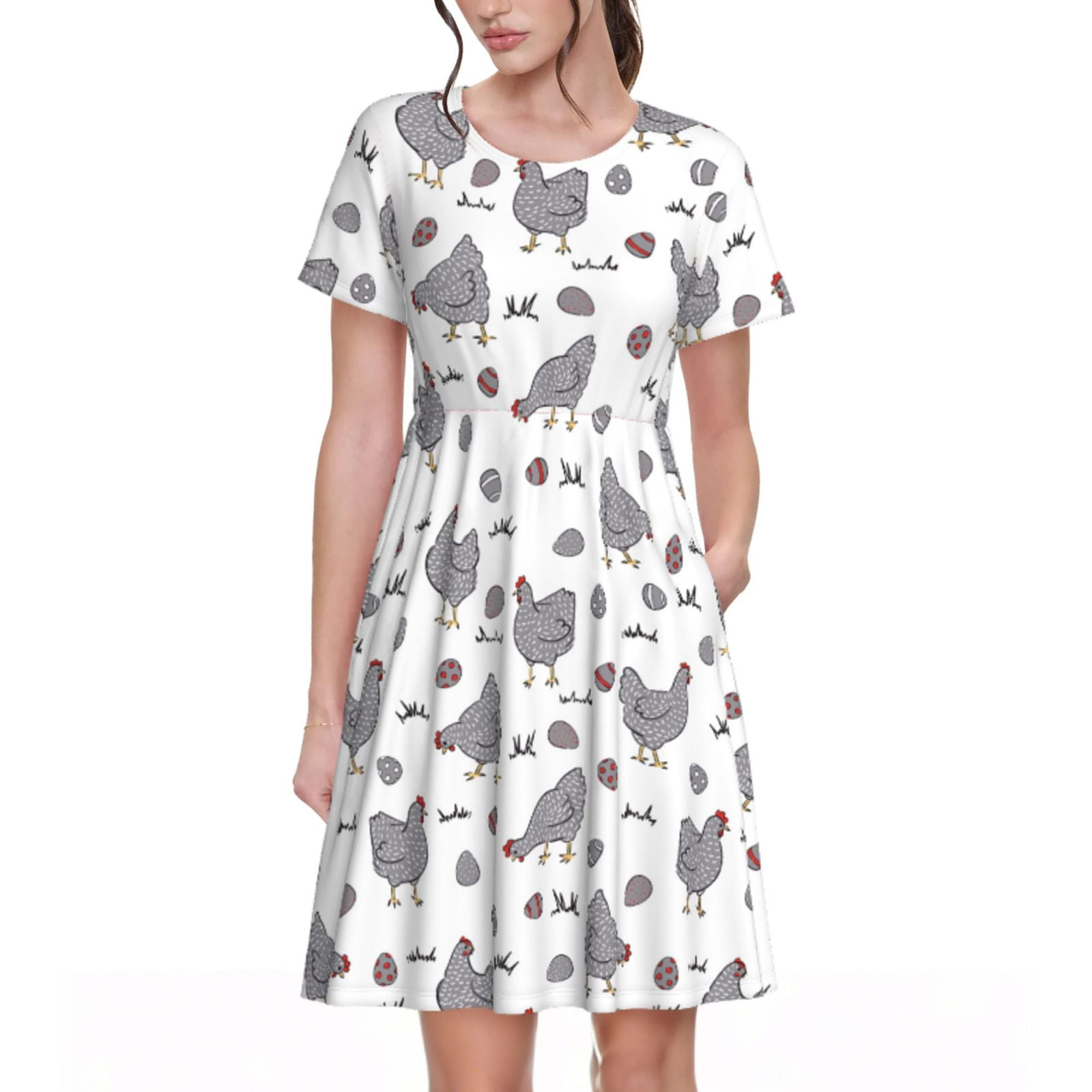 Spring Summer Dresses for Women 2025 - Funny Chicken(K) Wedding Guest ...