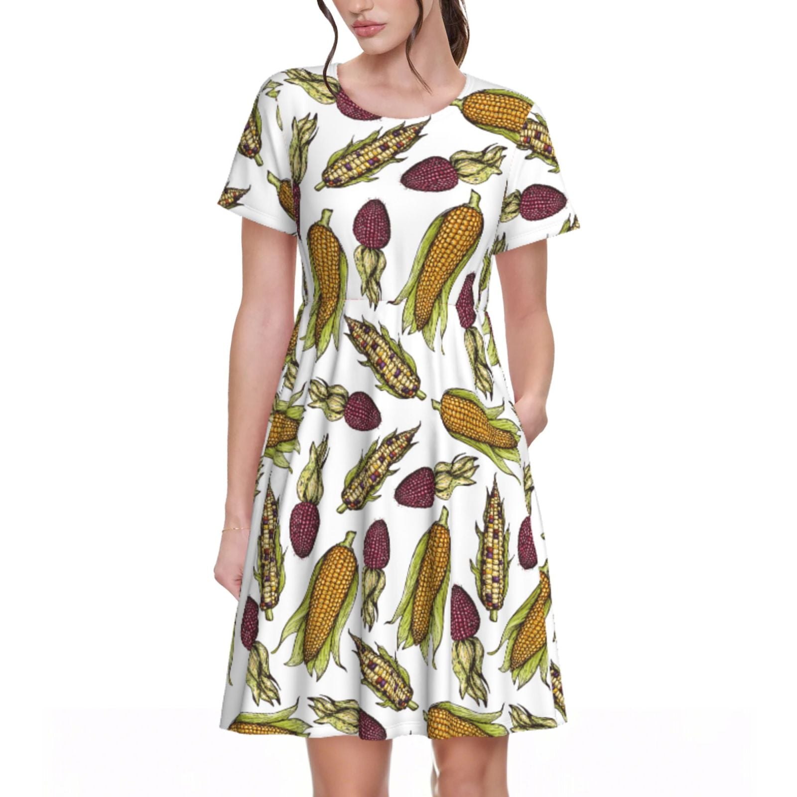 Spring Summer Dresses for Women 2025 - Funny Corn Wedding Guest Dresses ...