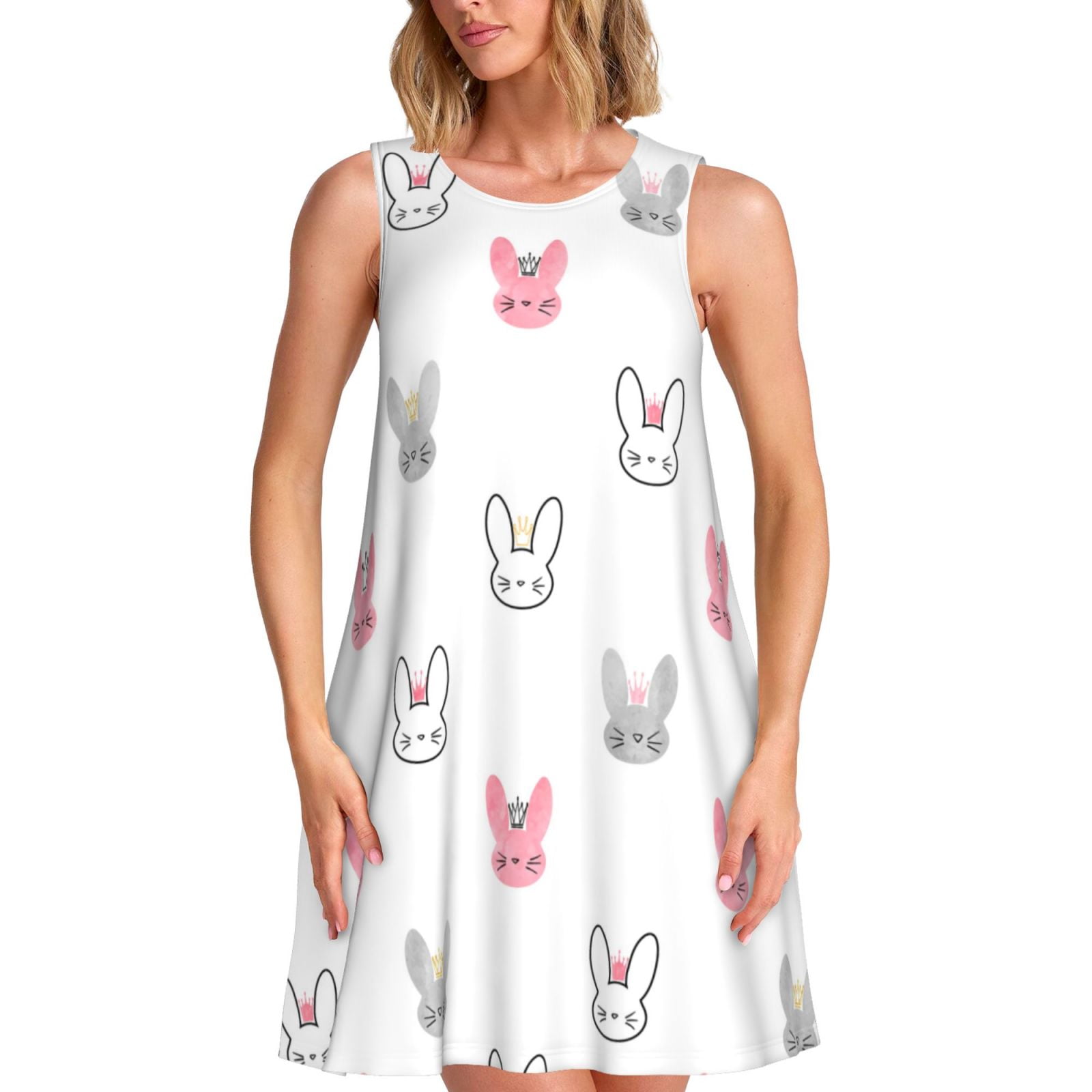 Spring Summer Dresses for Women 2025 - Girl Rabbit Beach Vacation ...
