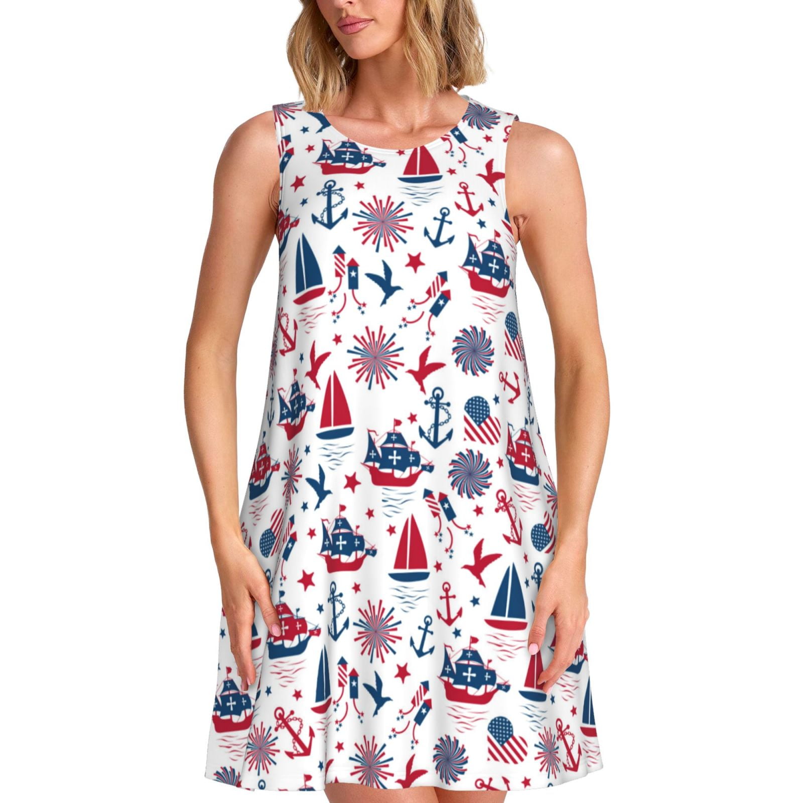 Spring Summer Dresses for Women 2025 - Happy Columbus Day Beach ...