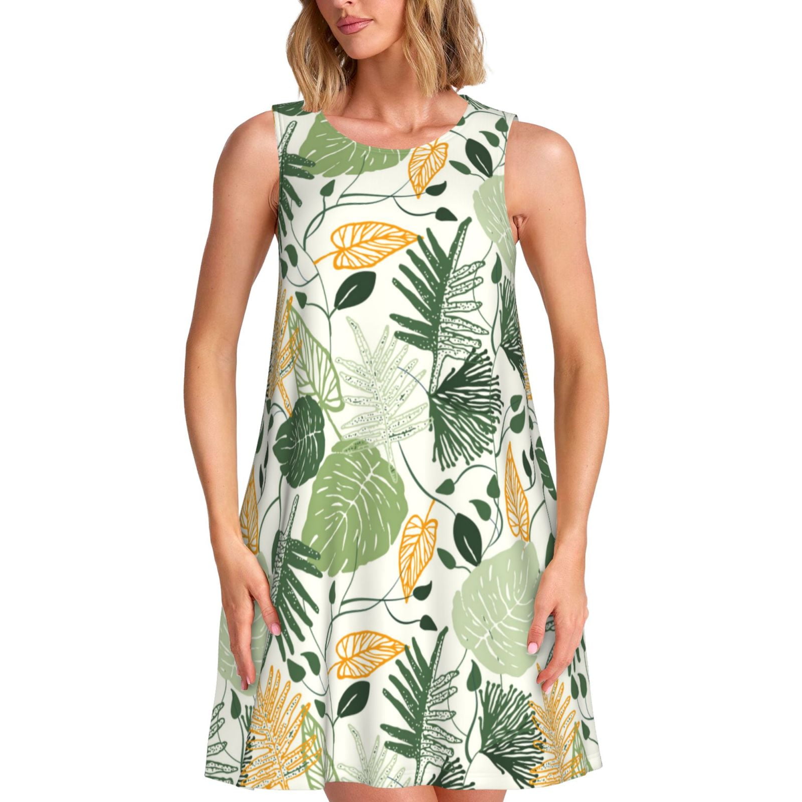 Spring Summer Dresses for Women 2025 - Hawaiian Style Fujiman Swimsuit Coverup Sundresses for ...
