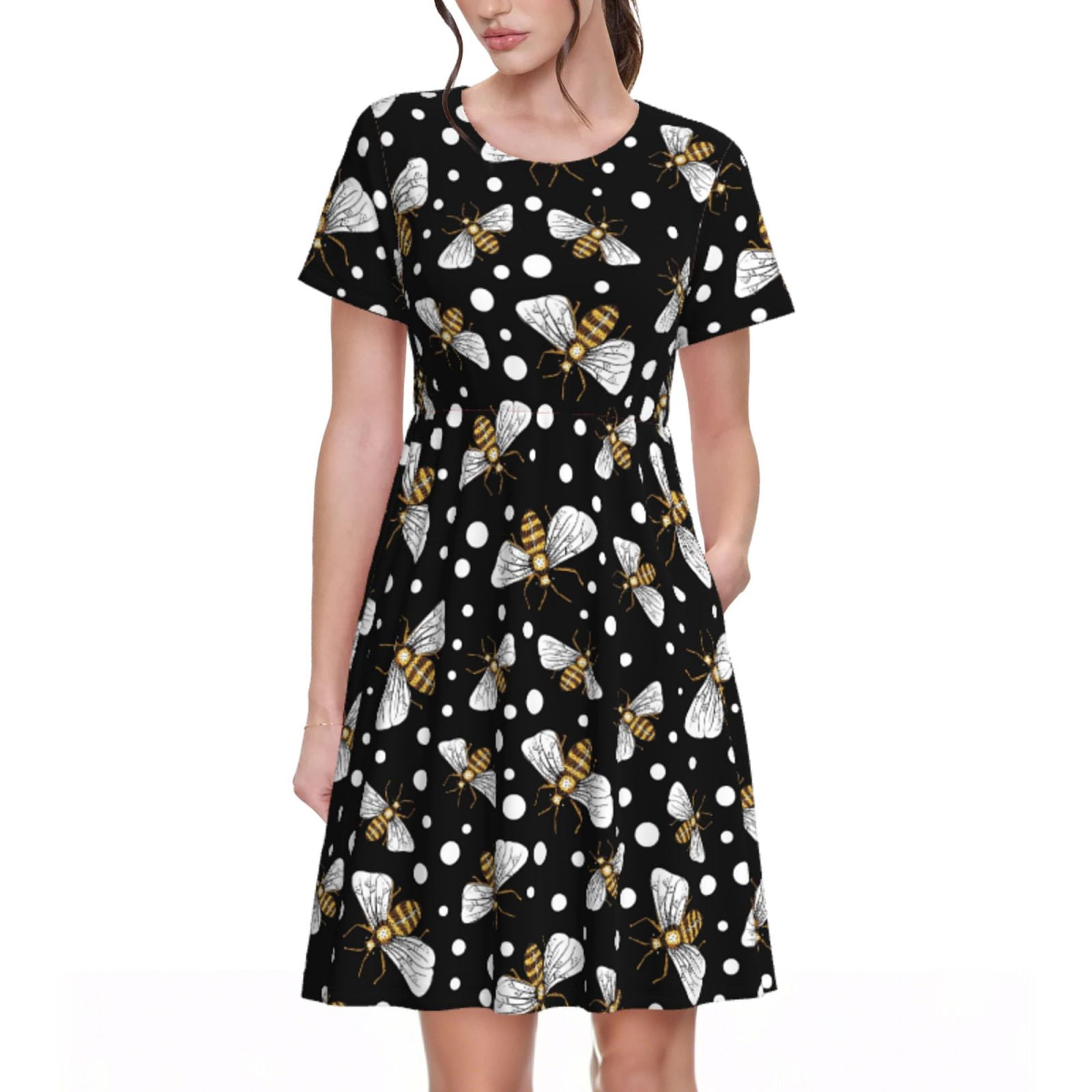 Spring Summer Dresses for Women 2025 - Honey Bees At Night Wedding ...