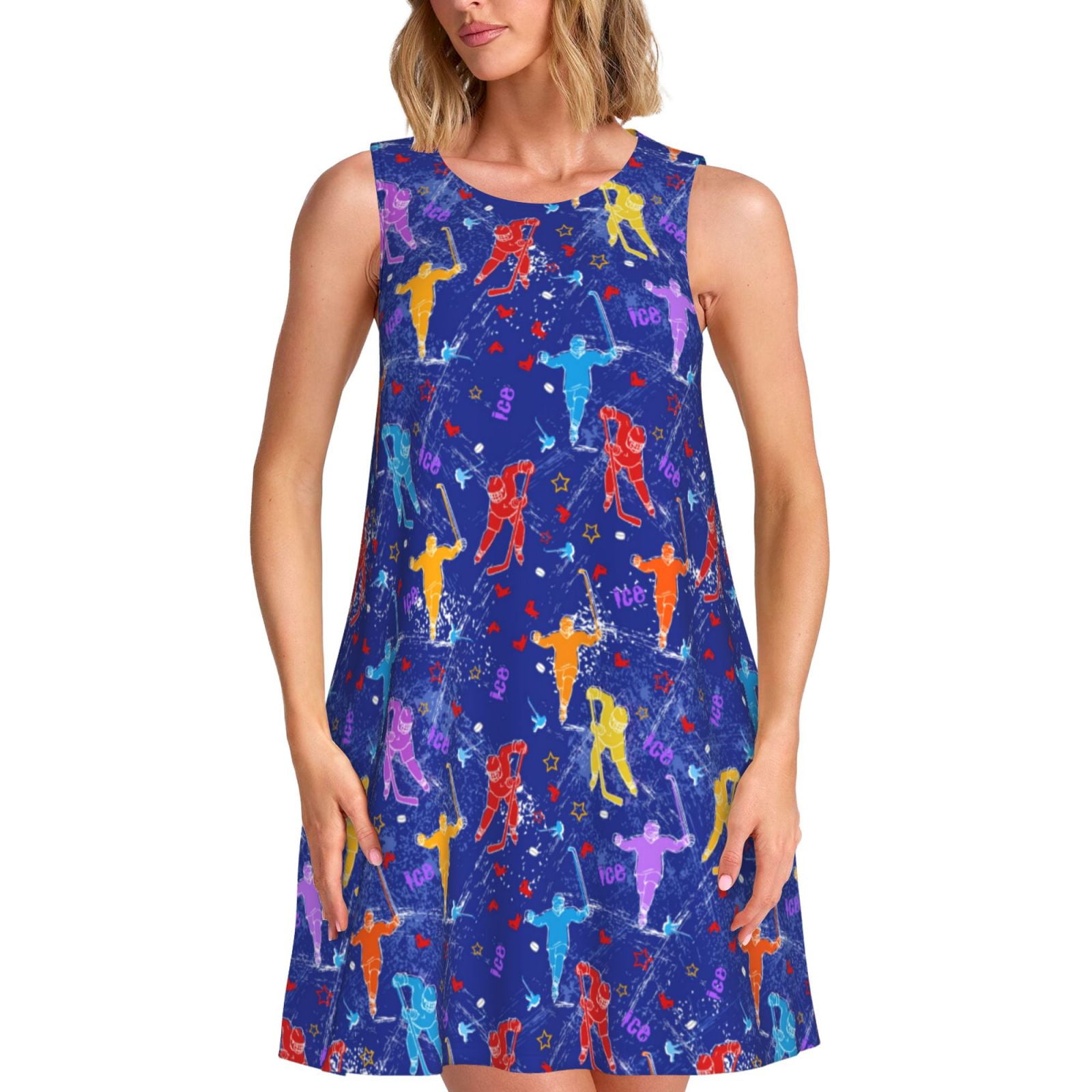 Spring Summer Dresses for Women 2025 - Ice Hockey Players With Puck ...