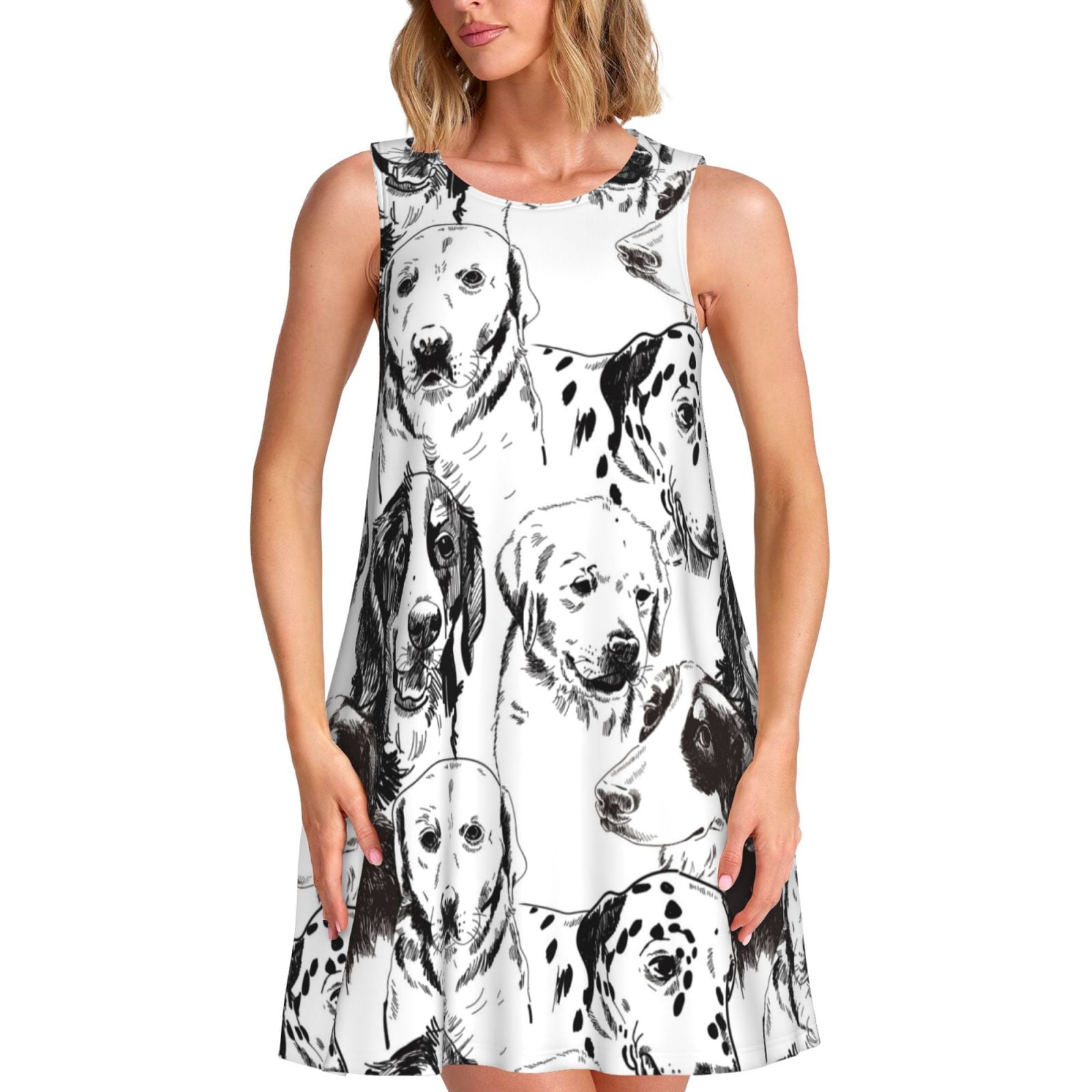 Spring Summer Dresses for Women 2025 - Labrador Retriever Dog Swimsuit ...