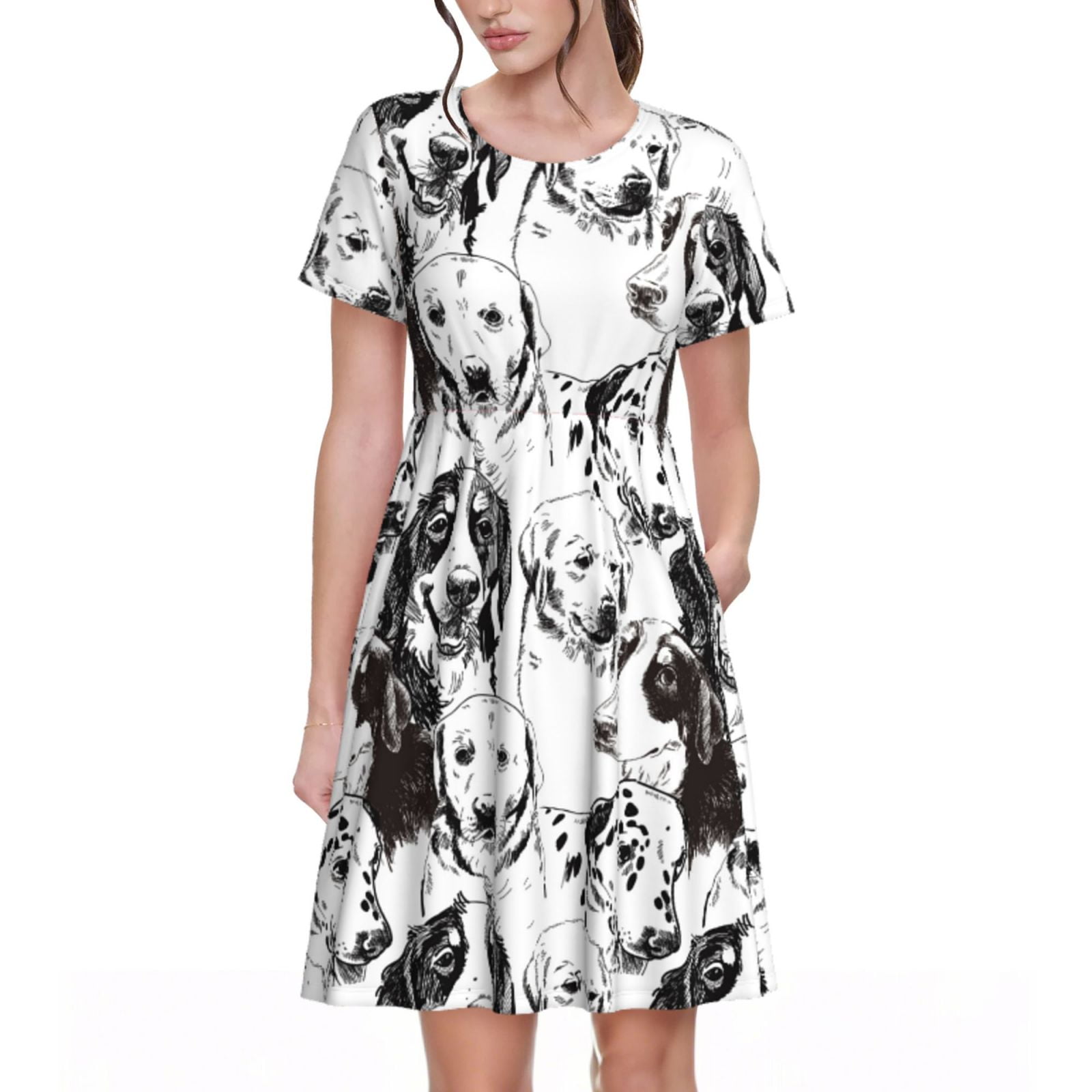 Spring Summer Dresses for Women 2025 - Labrador Retriever Dog Wedding ...