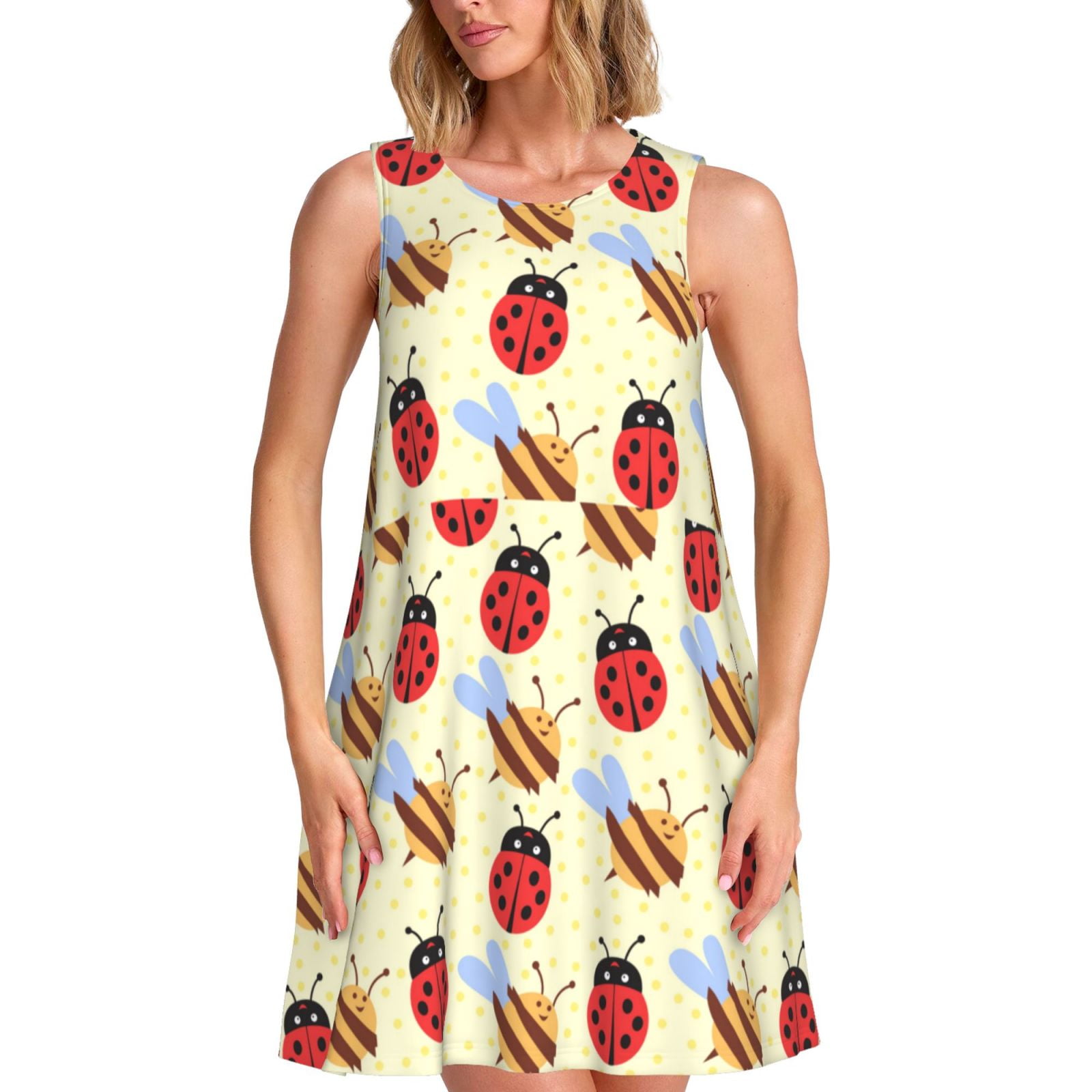 Spring Summer Dresses for Women 2025 - Ladybug And Bee Beach Vacation ...