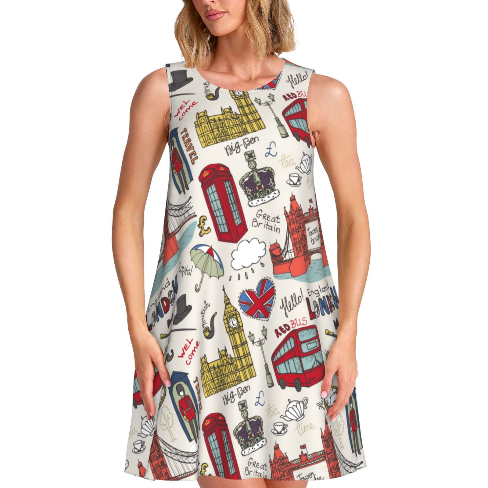 Spring Summer Dresses for Women 2025 - London Landmark1 Beach Vacation ...