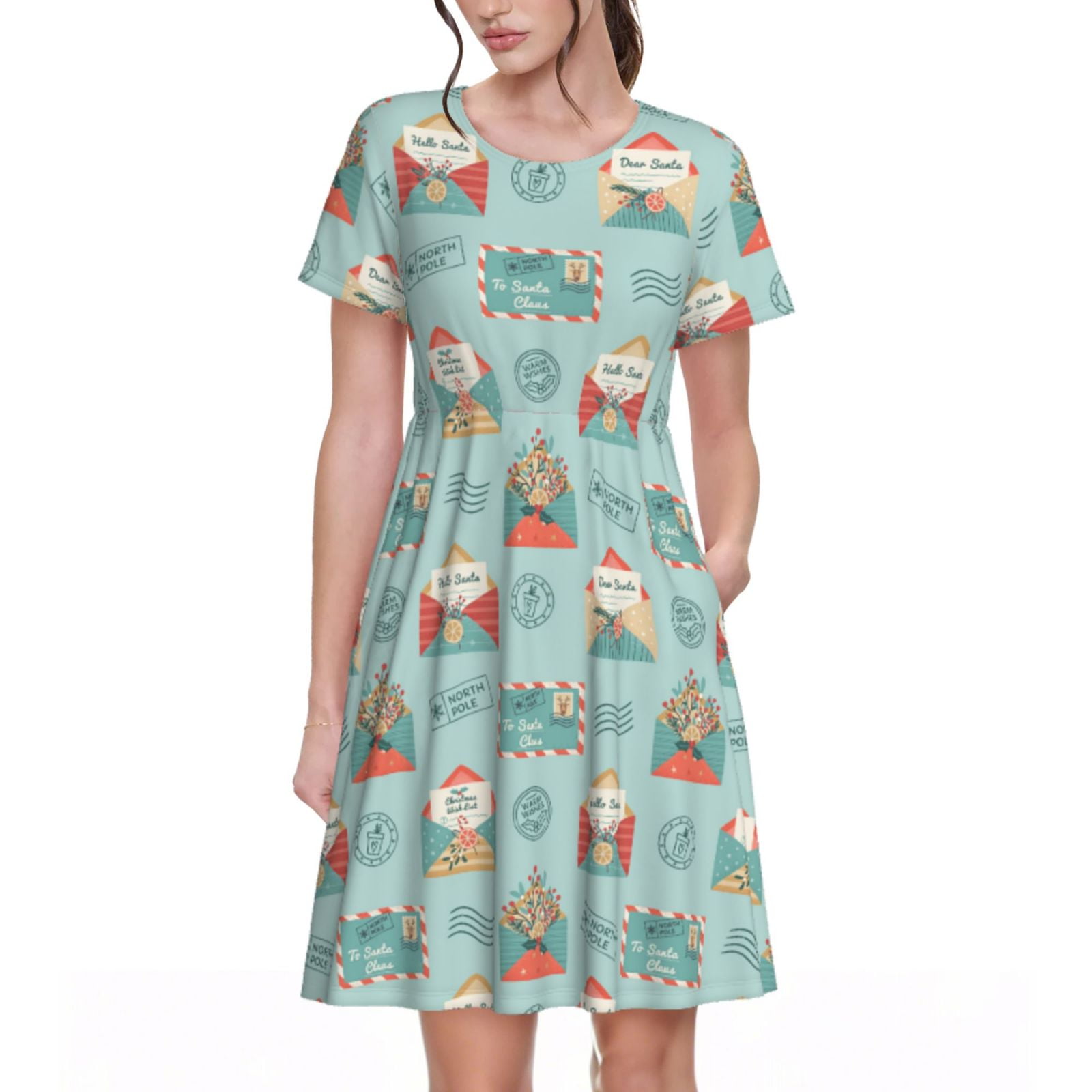 Spring Summer Dresses for Women 2025 - Mailer Stamp Pattern Wedding ...