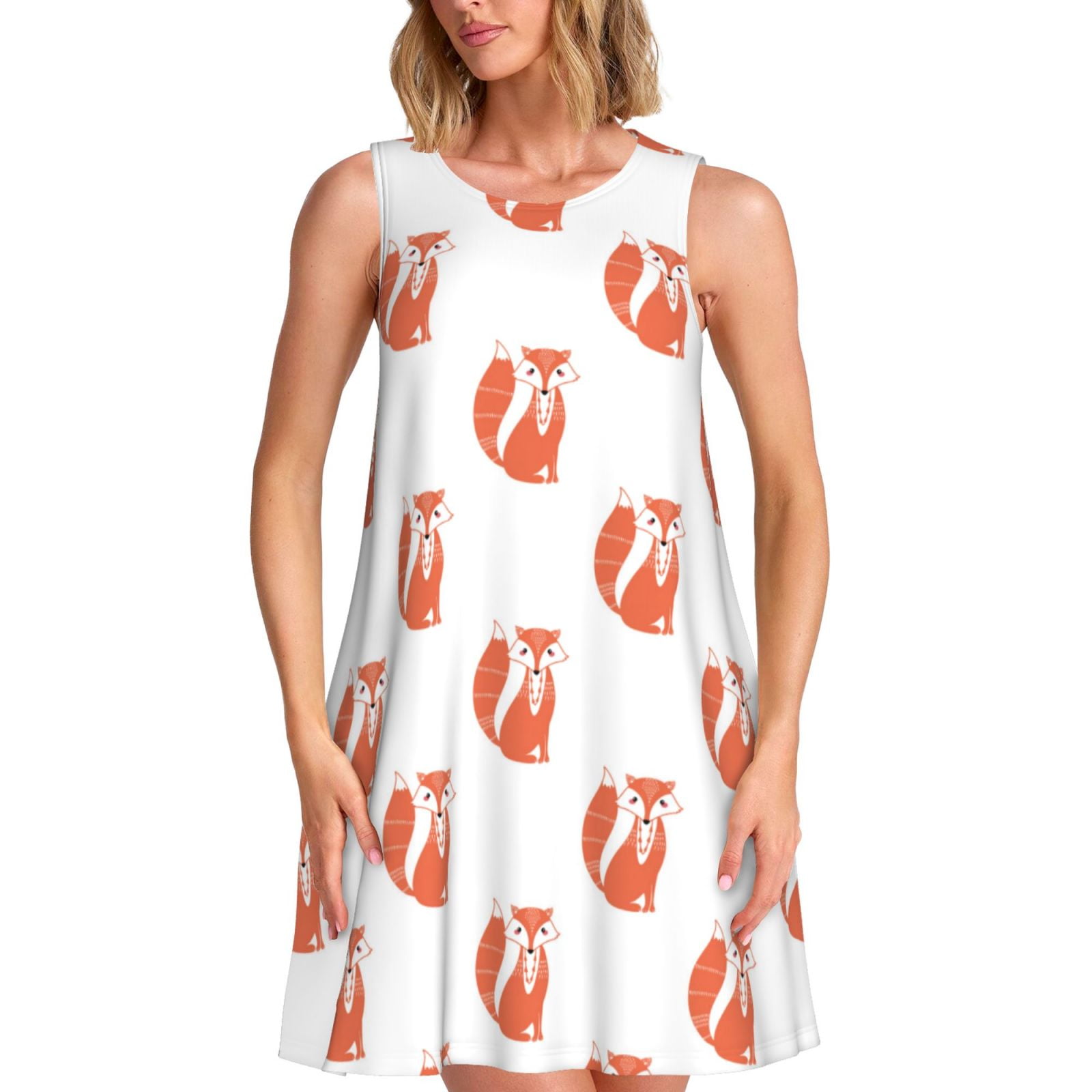 Spring Summer Dresses for Women 2025 - Orange Fox Beach Vacation ...