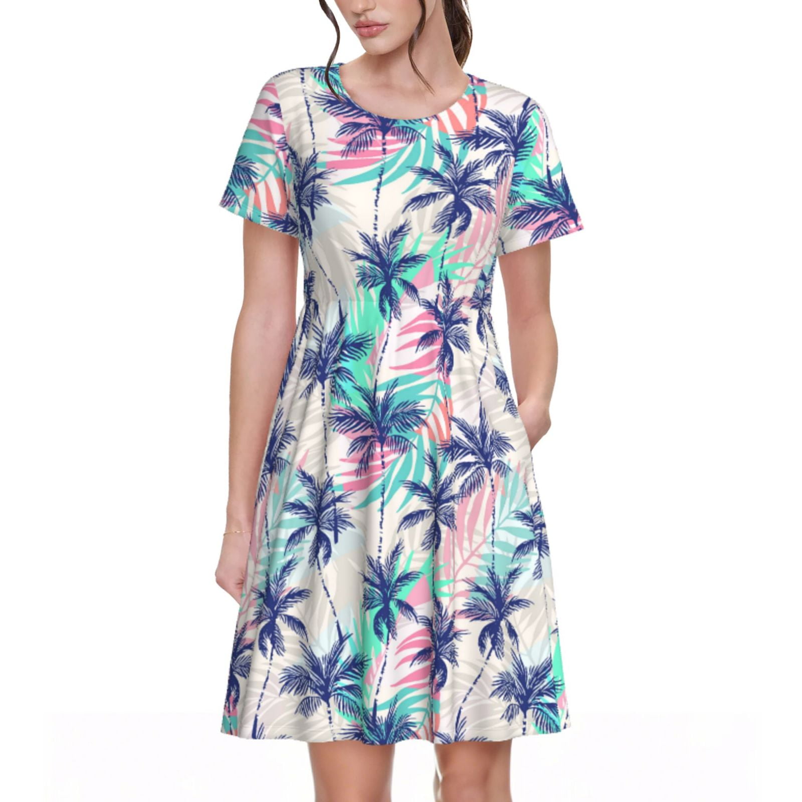 Spring Summer Dresses for Women 2025 - Palm Leaves Wedding Guest ...