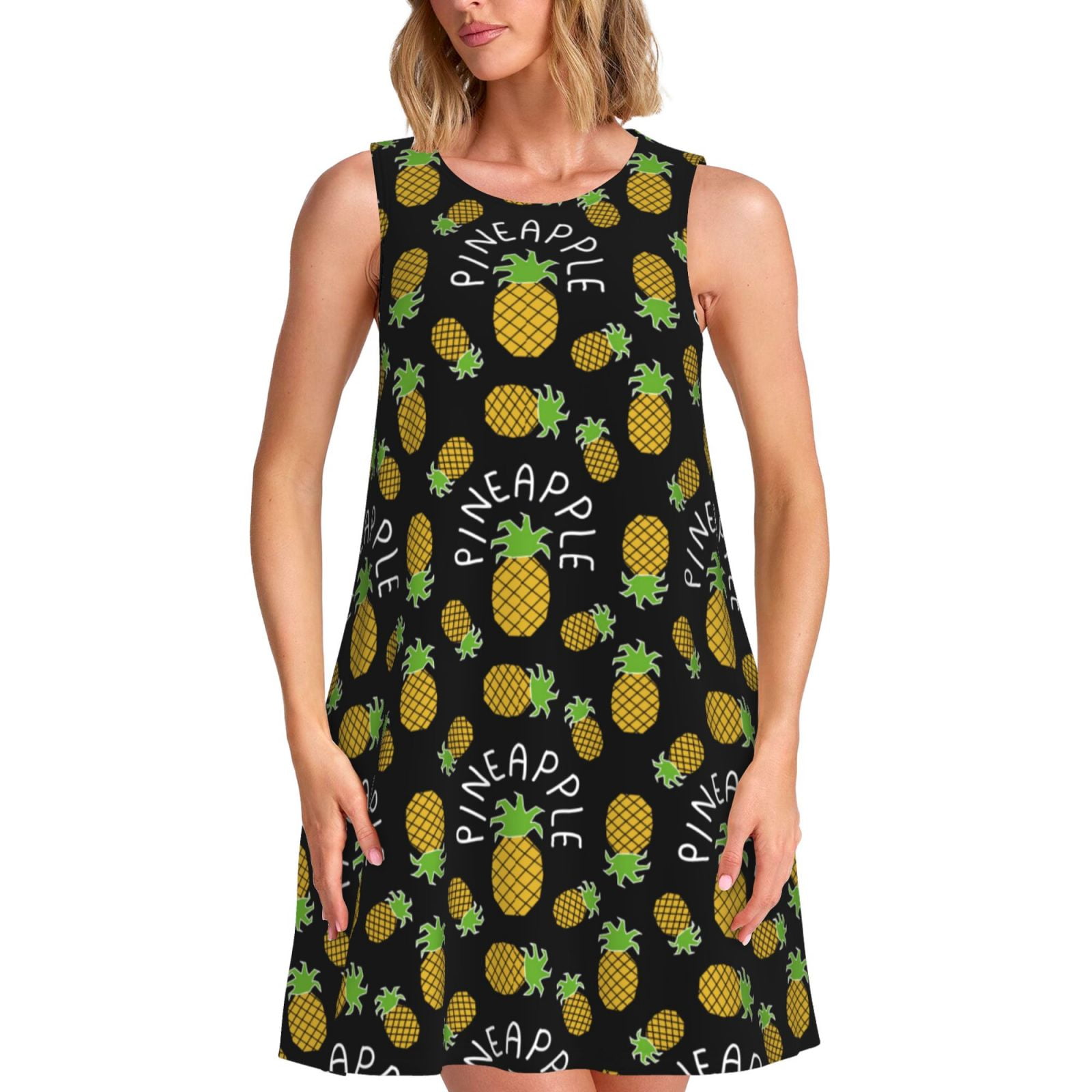 Spring Summer Dresses for Women 2025 - Pineapple Beach Vacation Clothes ...