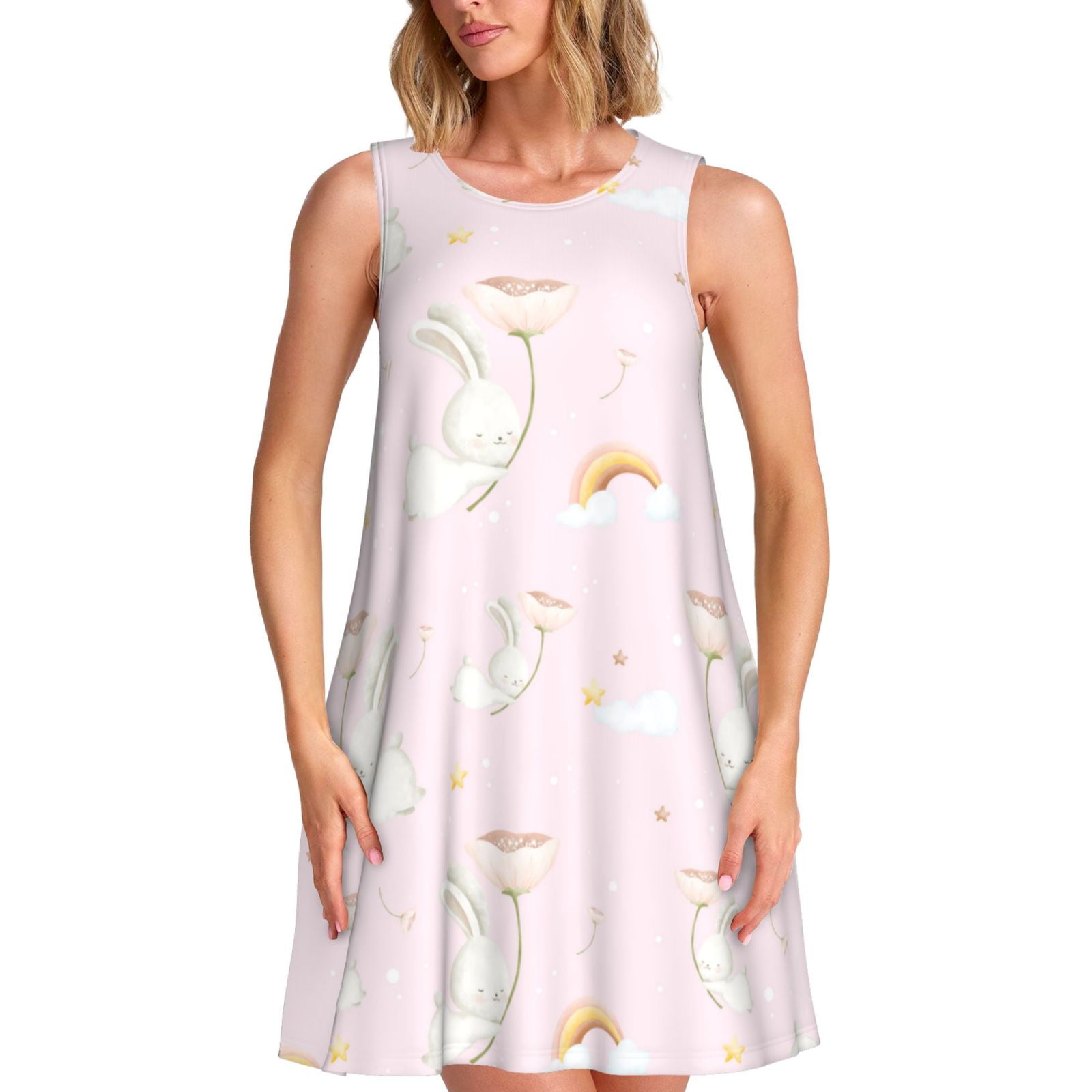 Spring Summer Dresses for Women 2025 - Rainboe And Rabbit Beach Vacation Clothes for Women ...