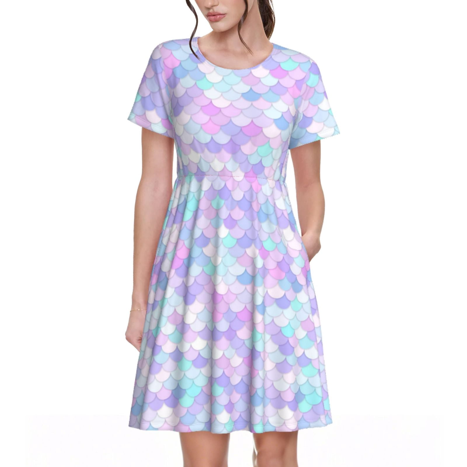 Spring Summer Dresses for Women 2025 - Rainbow Scales Wedding Guest ...