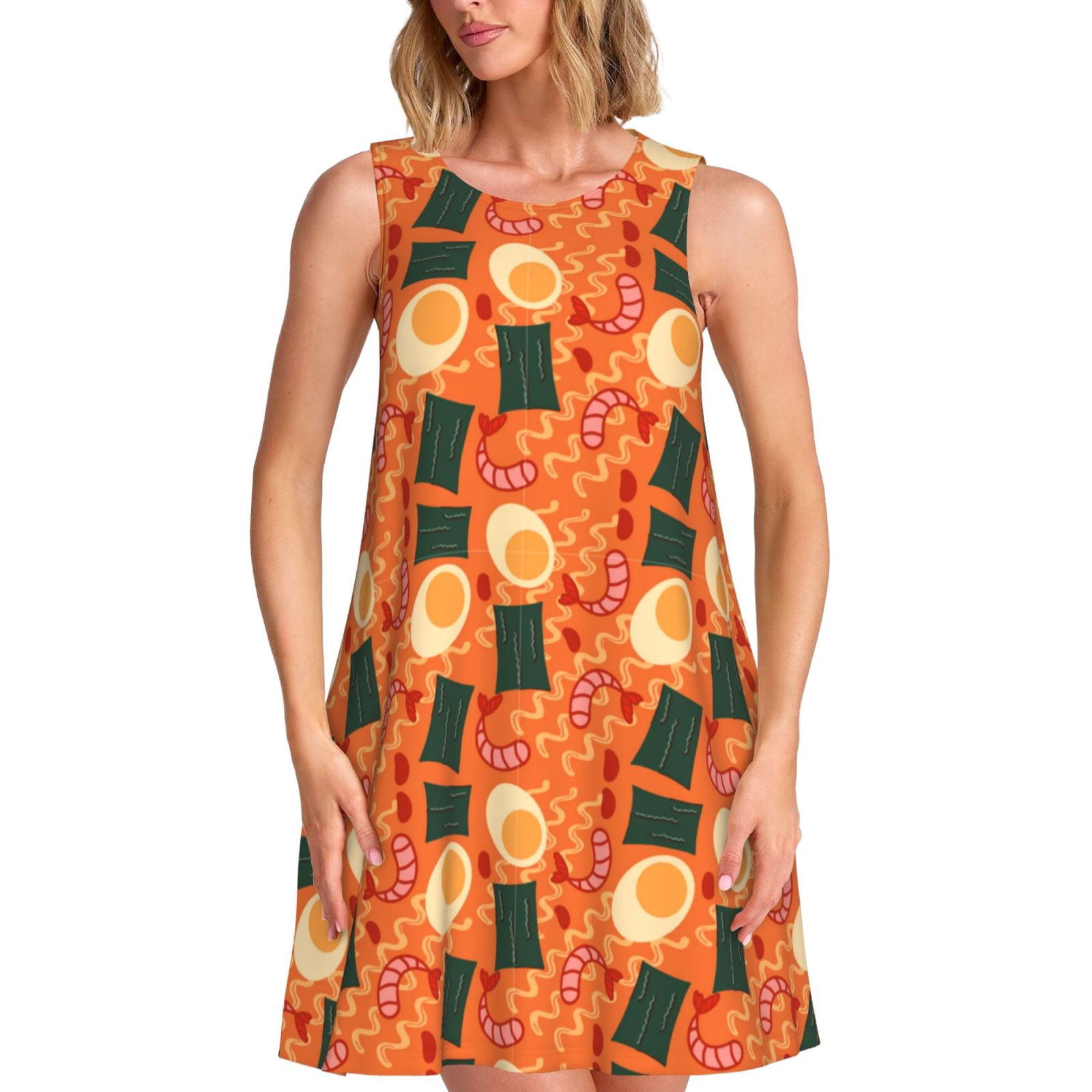 Spring Summer Dresses for Women 2025 - Ramen Noodle Soup Beach Vacation ...