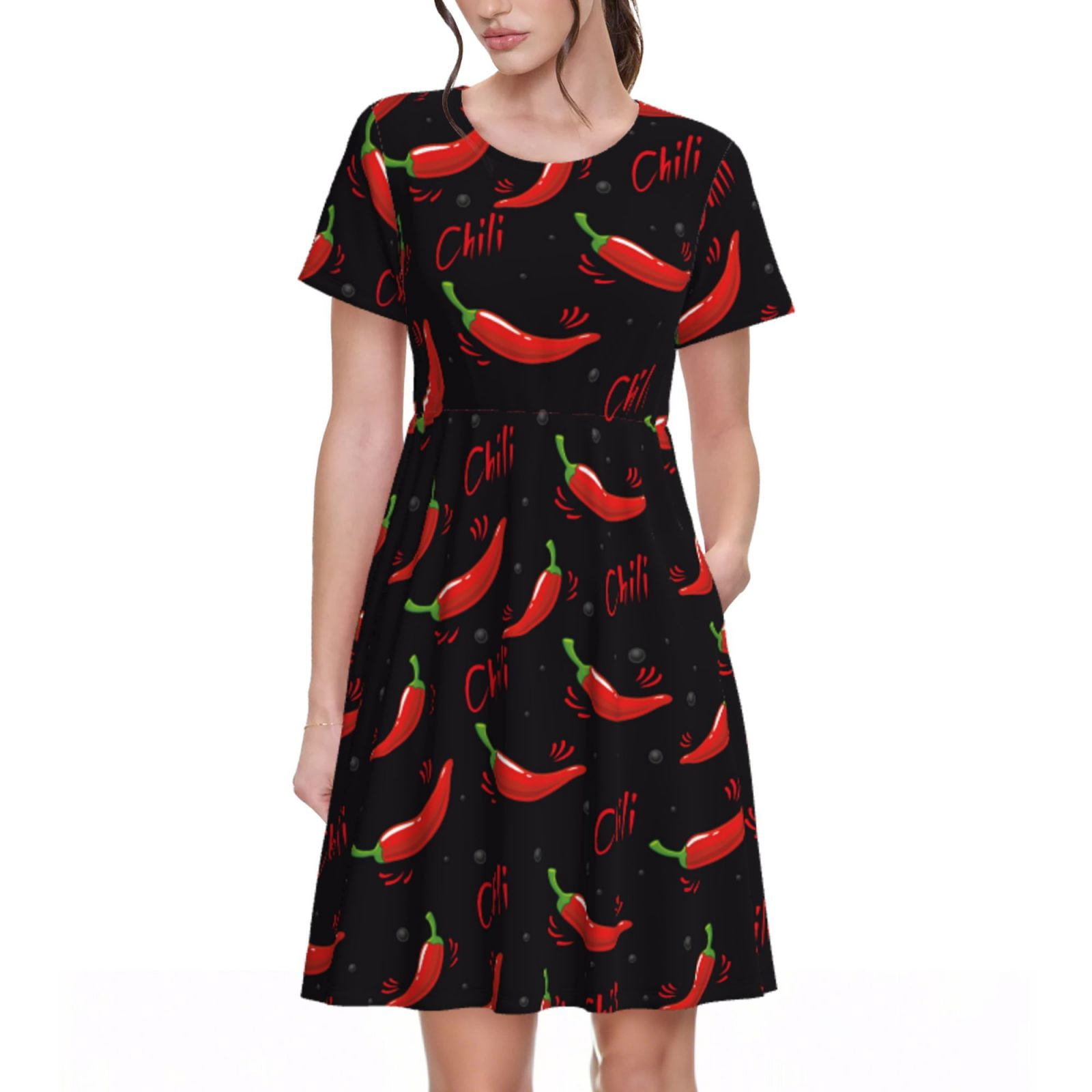 Spring Summer Dresses for Women 2025 - Red Hot Chili(1) Beach Vacation ...