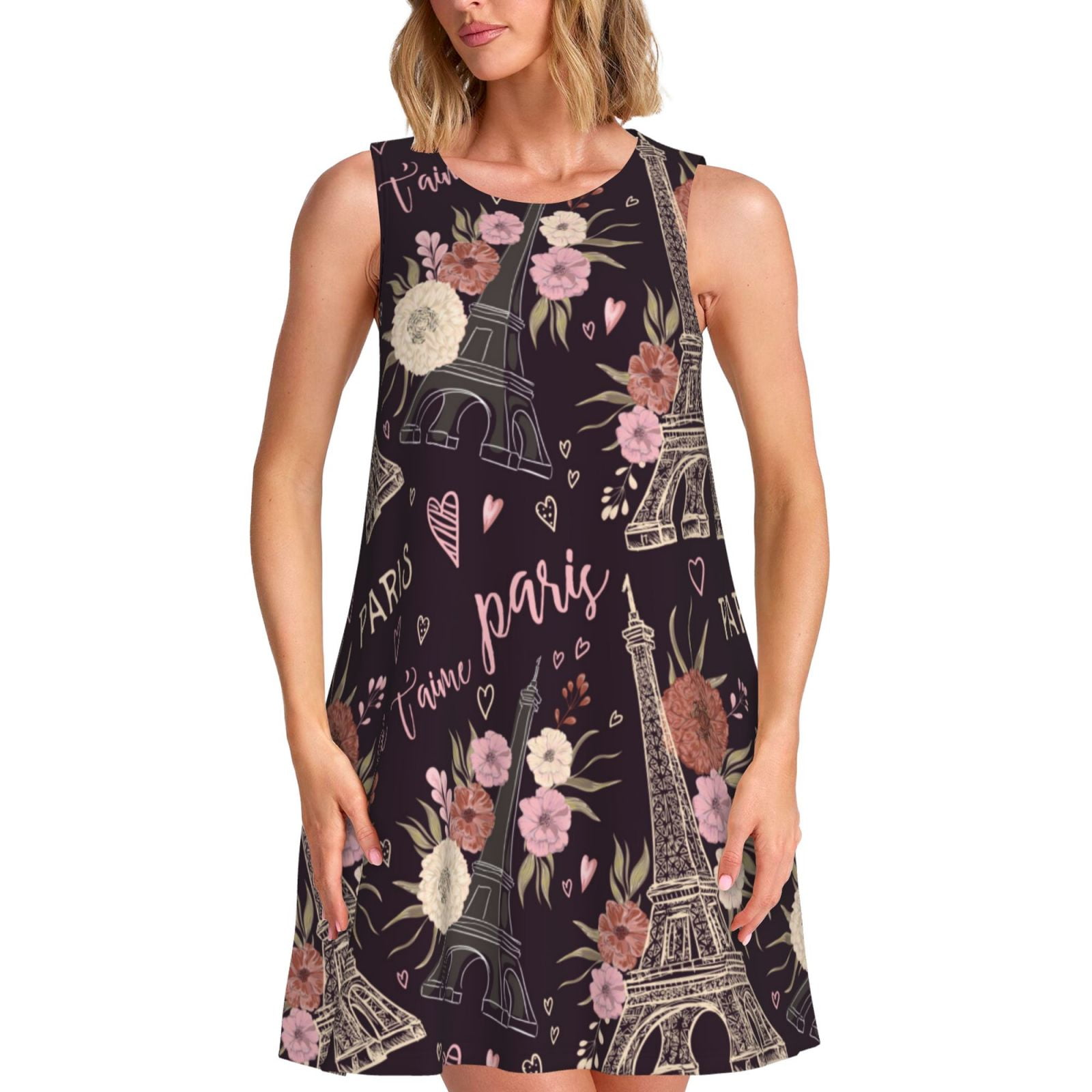 Spring Summer Dresses for Women 2025 - Romantic Paris Swimsuit Coverup ...