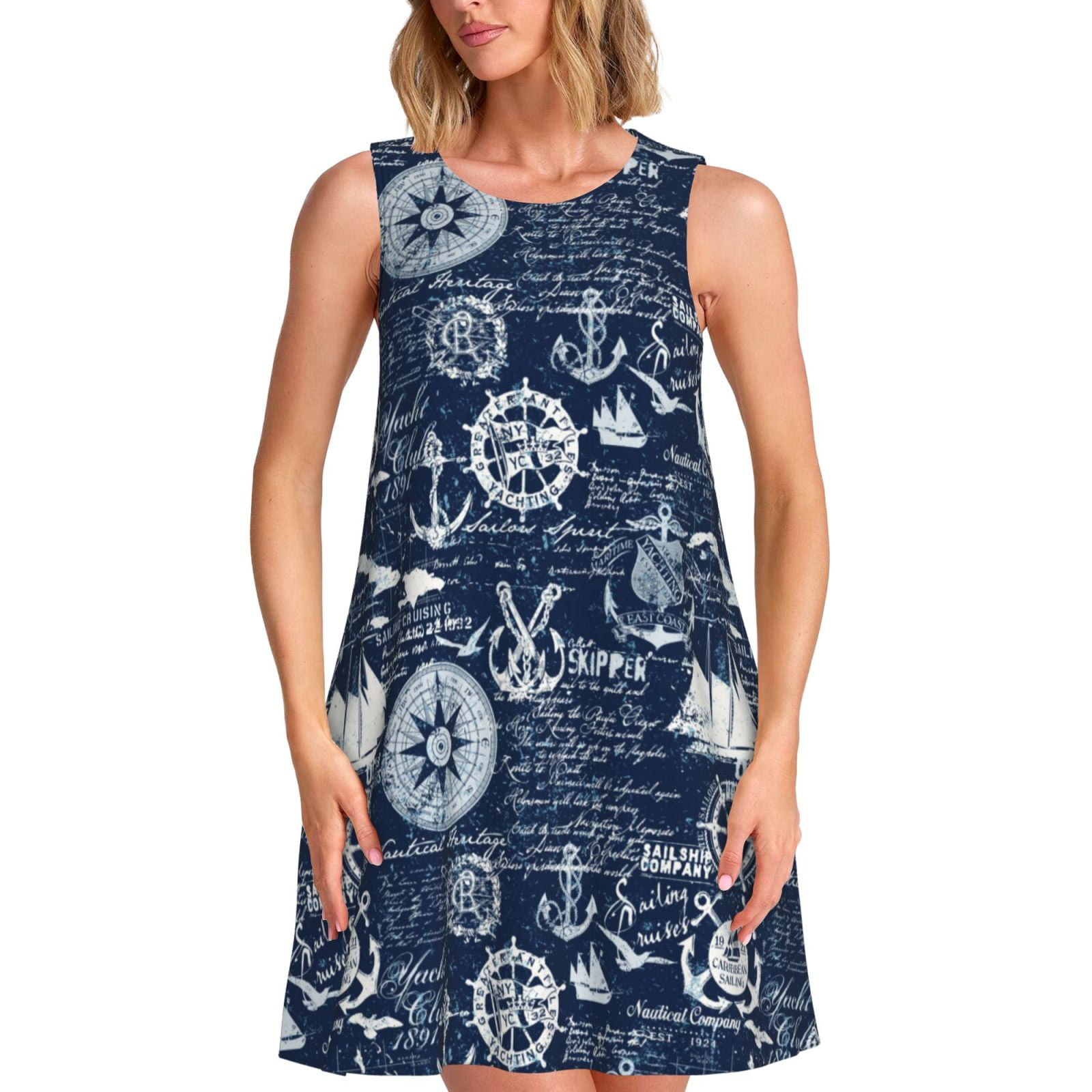 Spring Summer Dresses for Women 2025 - Sailing Cruises Nautical Beach ...