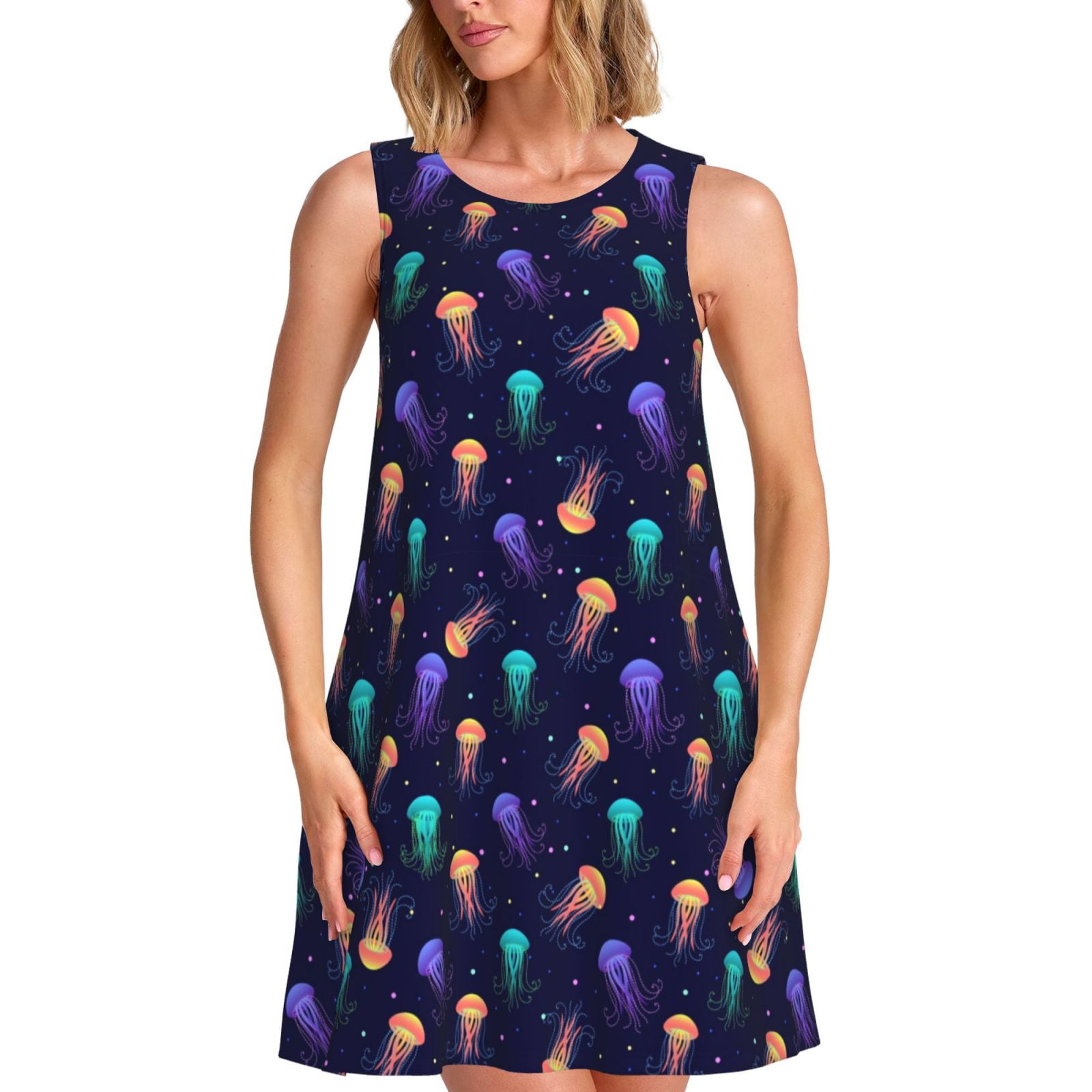 Spring Summer Dresses for Women 2025 - Sea Jellyfish(1) Swimsuit ...