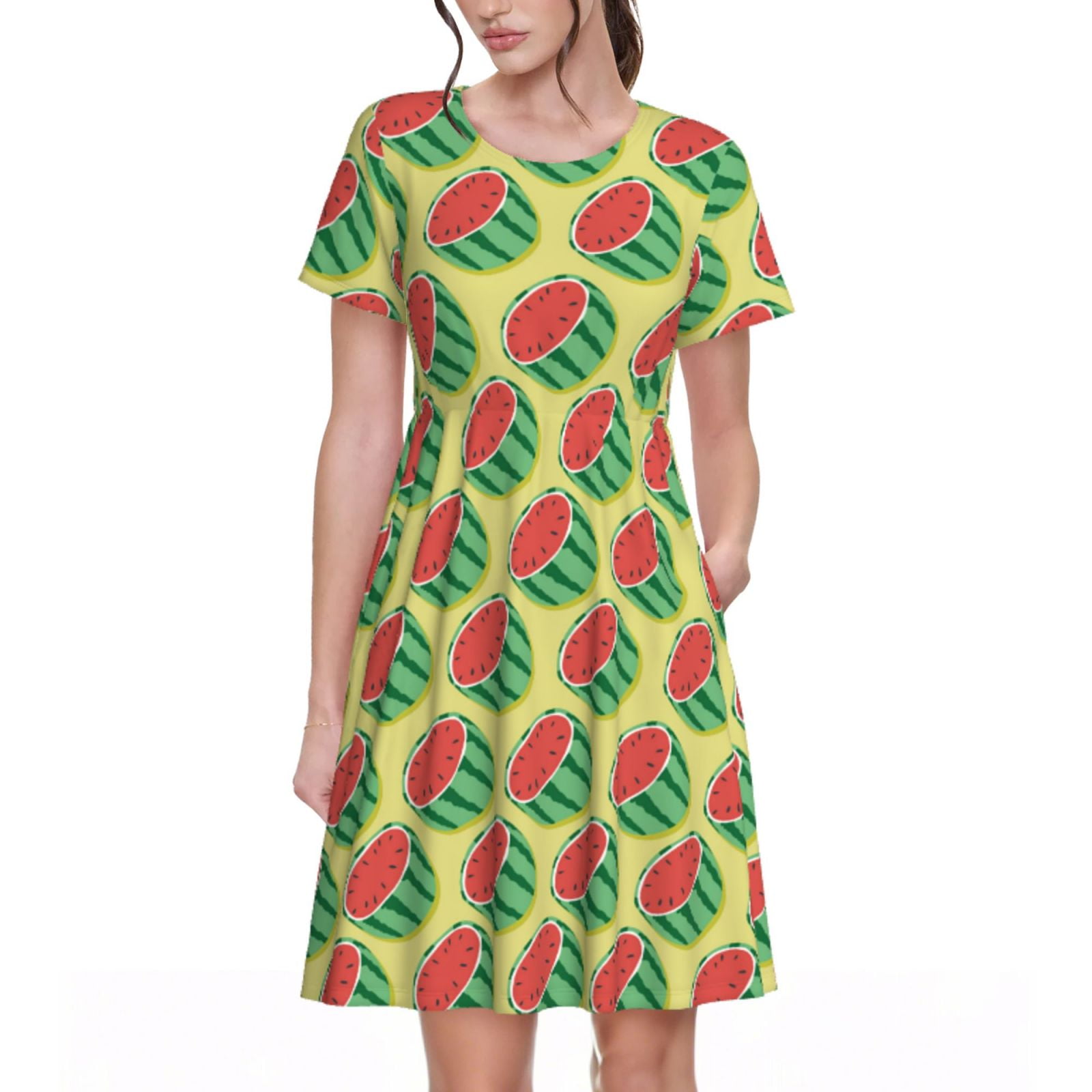 Spring Summer Dresses for Women 2025 - Summer Watermelon Beach Vacation ...