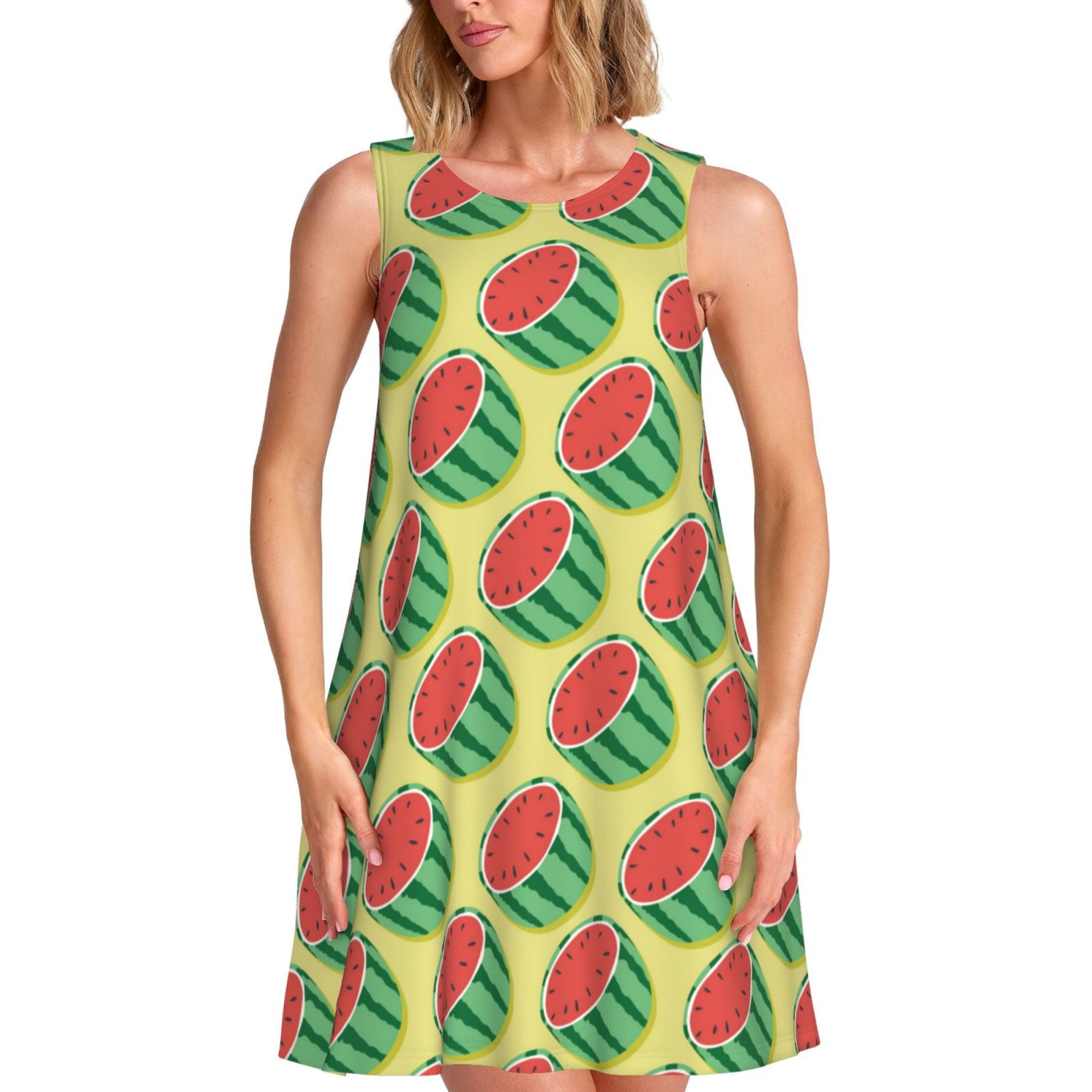 Spring Summer Dresses for Women 2025 - Summer Watermelon Beach Vacation ...