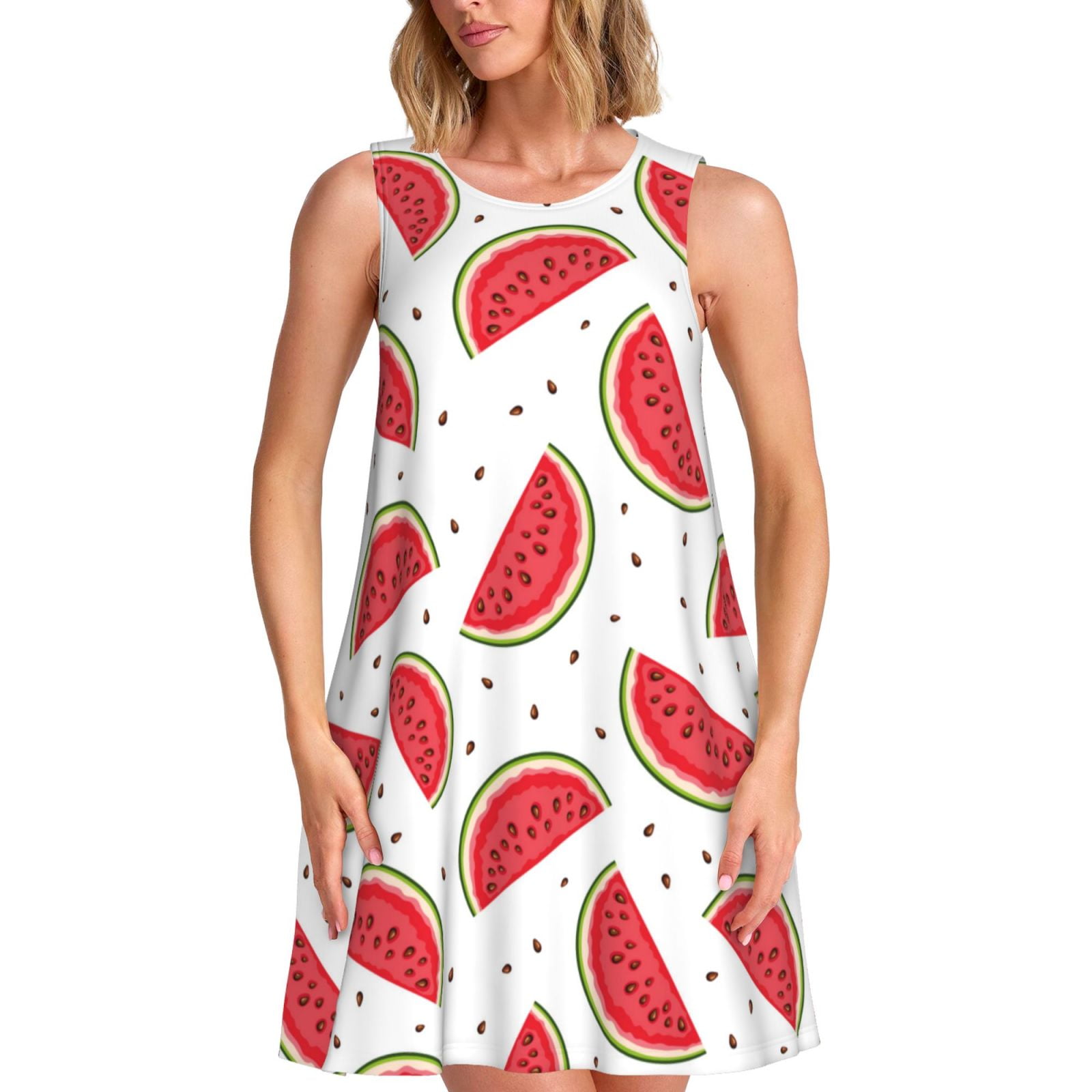 Spring Summer Dresses for Women 2025 - Watermelon(1) Swimsuit Coverup ...