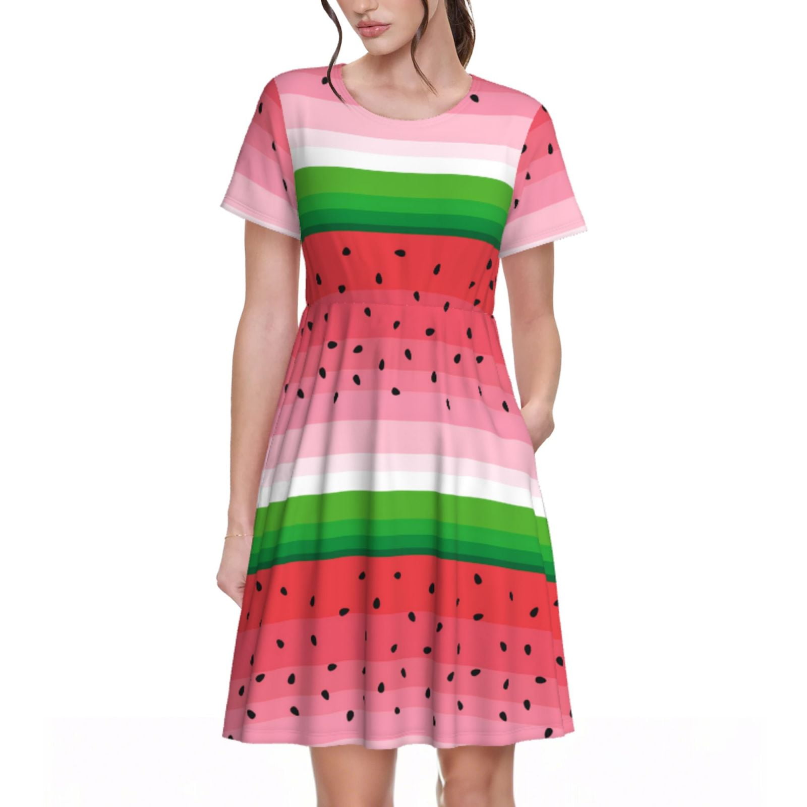 Spring Summer Dresses for Women 2025 - Watermelon A Beach Vacation ...