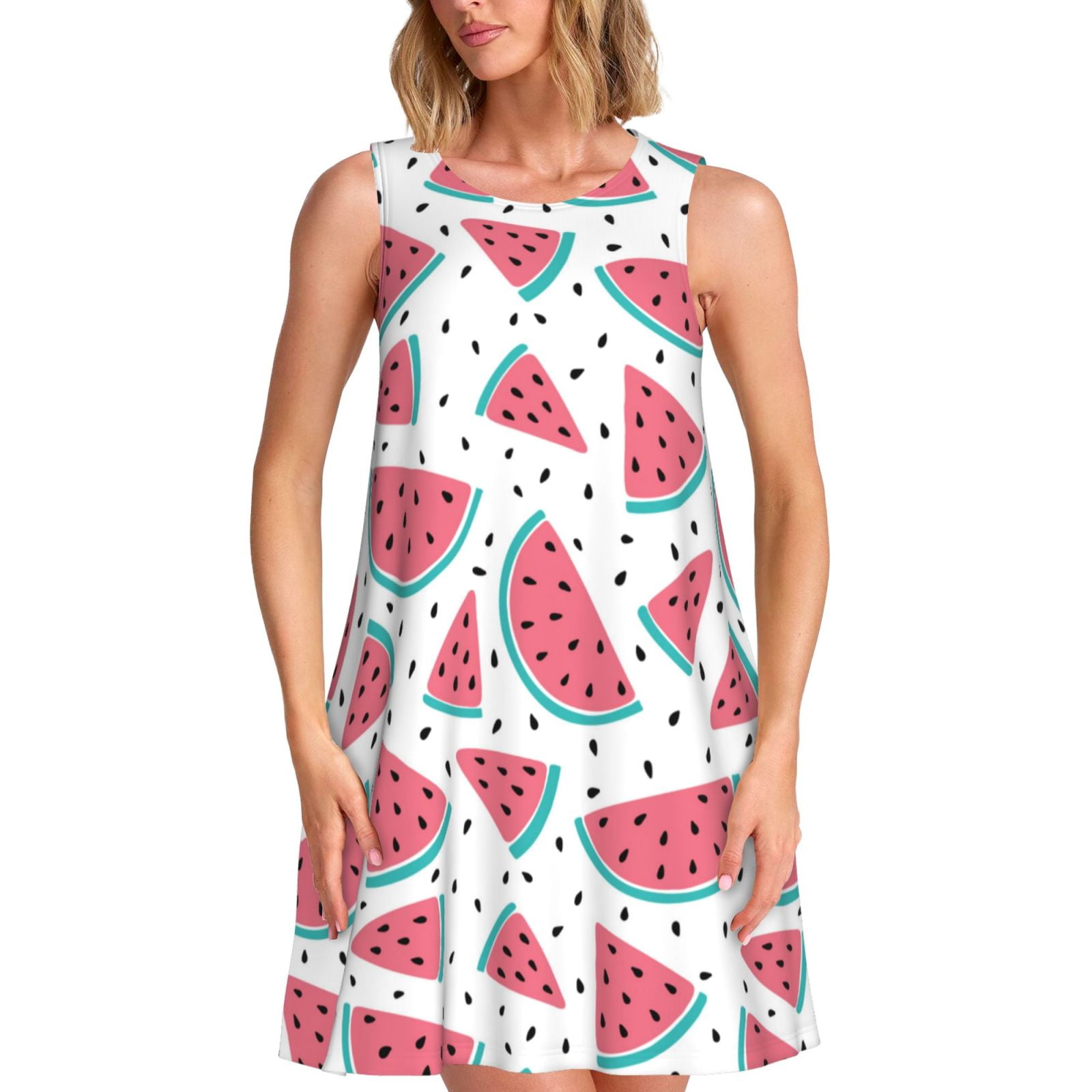 Spring Summer Dresses for Women 2025 - Watermelon(C) Swimsuit Coverup ...