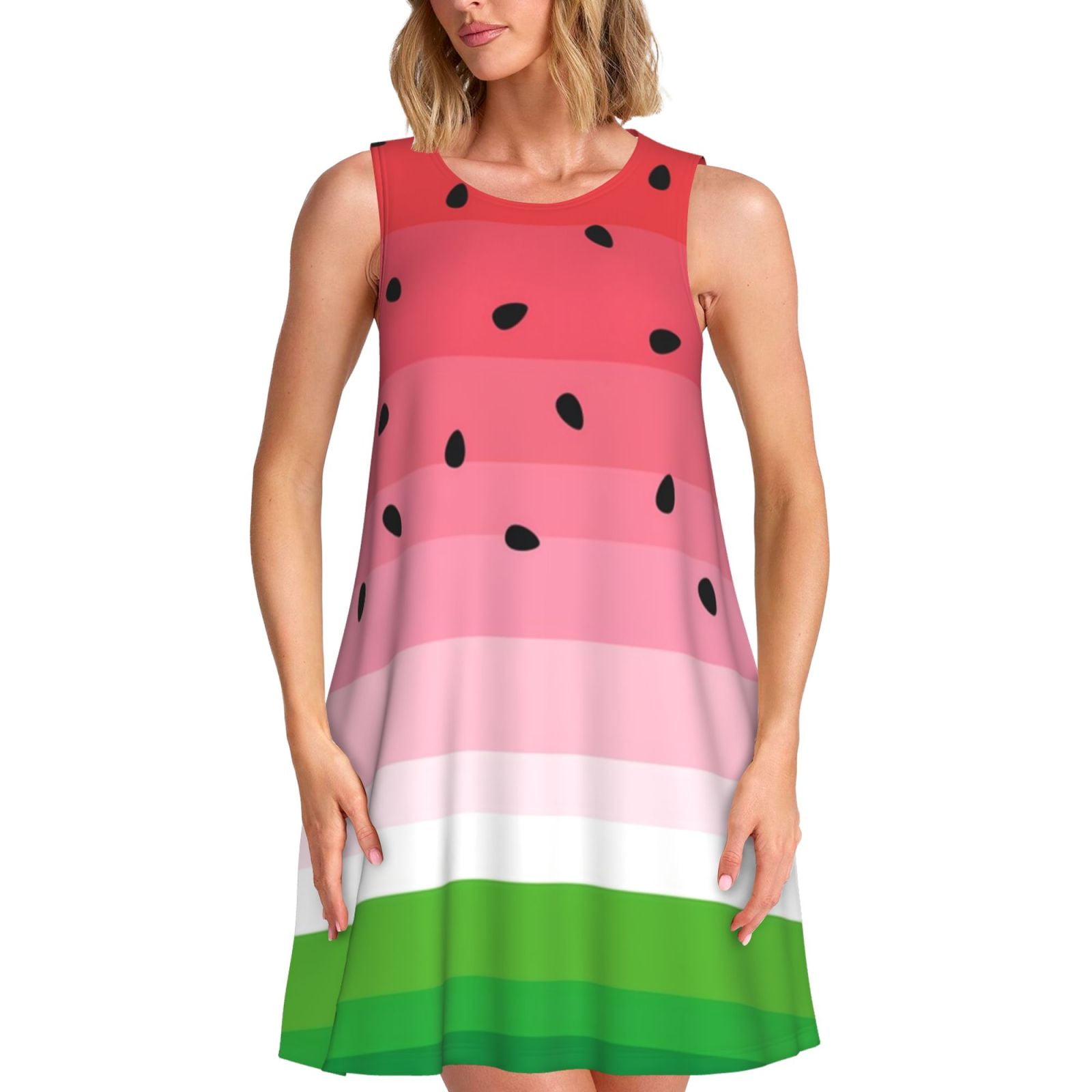 Spring Summer Dresses for Women 2025 - Watermelon A Swimsuit Coverup ...