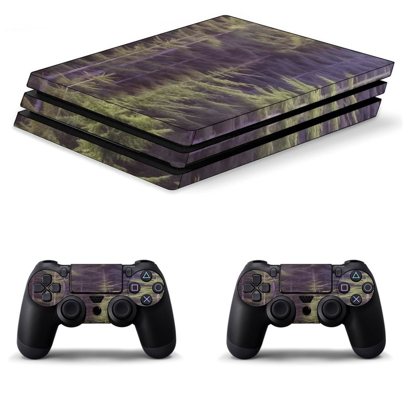 Spring Summer Forest PS4/PS4 Pro/PS4 Slim Skin Sticker For Console And ...