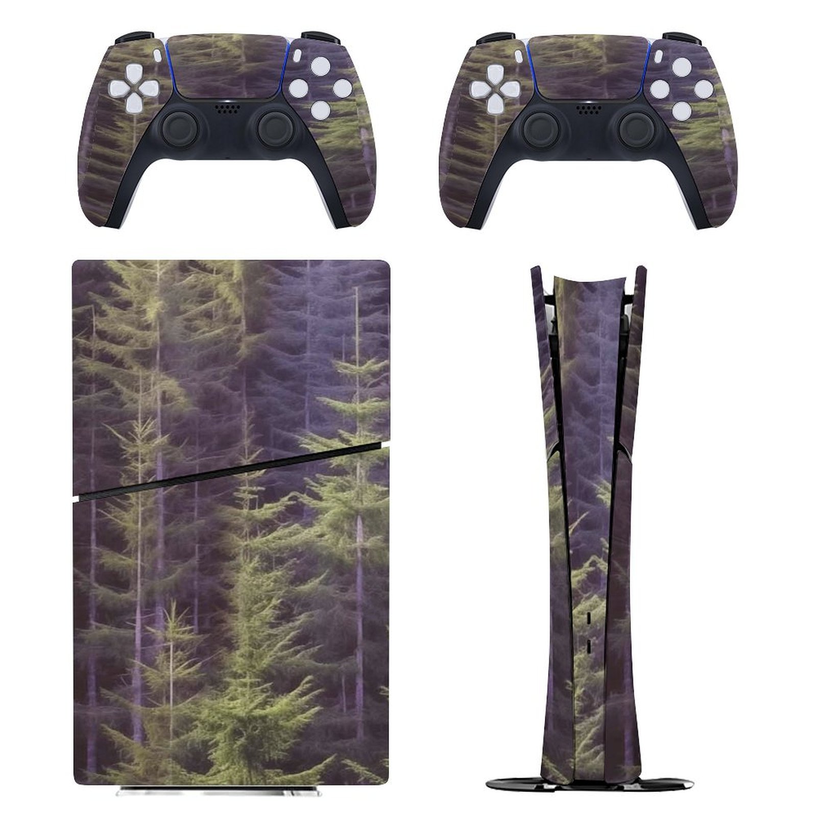 Spring Summer Forest PS5/PS5 Pro/PS5 Slim Digital Disc Skin Sticker For ...