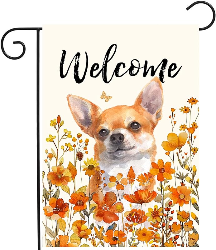 Spring Summer Garden Flag Floral Black Lab Yard Flag Flower Labrador ...