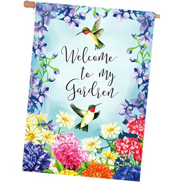Toland Home Garden Groovy Spring Spring Flag Double Sided 12x18 Inch ...