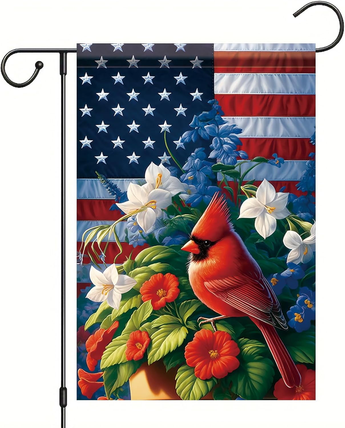Spring Summer Hummingbird Garden Flag 12x18 Inch Double Sided ...
