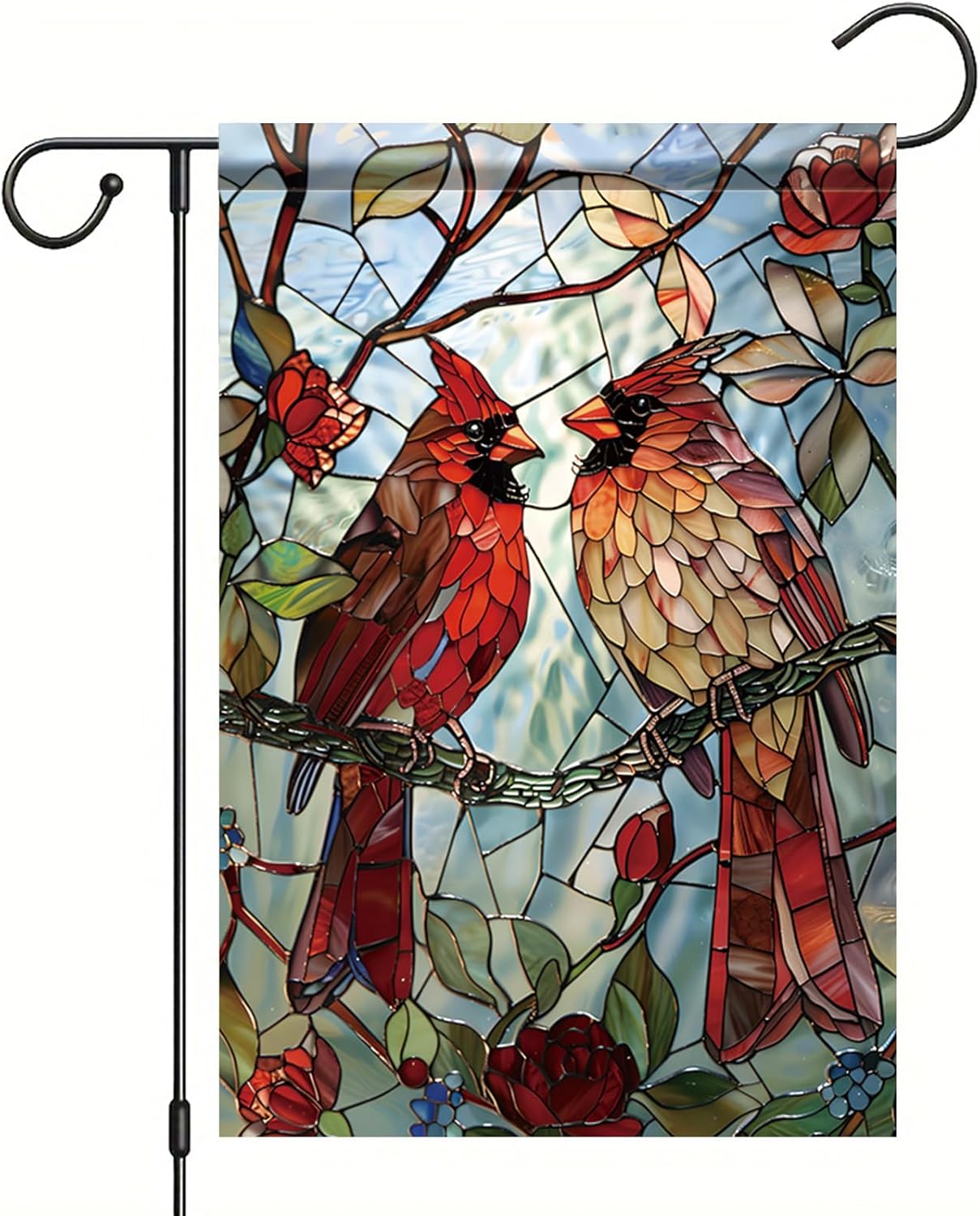 Spring Summer Hummingbird Garden Flag 12x18 Inch Double Sided ...