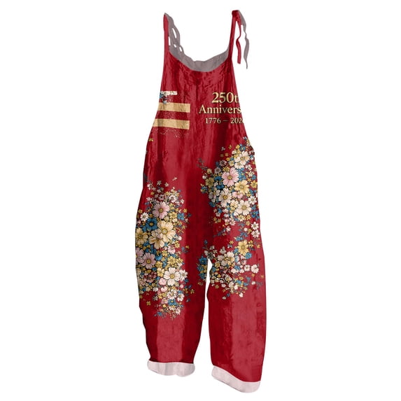 Spring Summer Plus Size Boho Overalls for Women 2026 Hippie Cloth ...