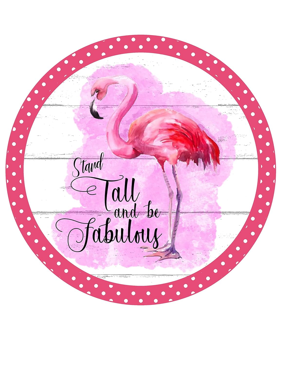 Spring/Summer, Round Door Hanger Welcome Sign, Accessory Round Door ...