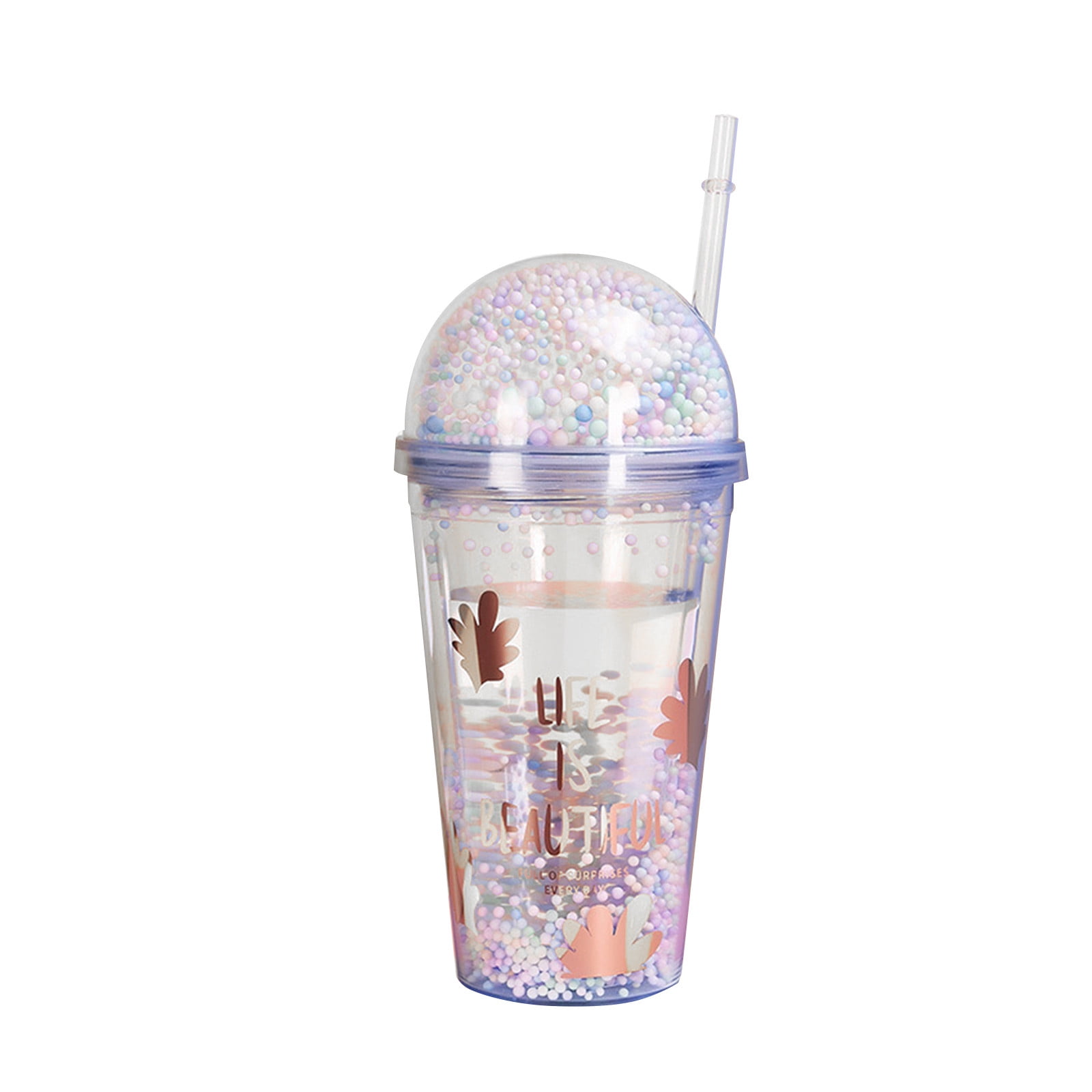Spring Summer Saving Surpdew Drink Cup Large Capacity Straw Cup Cute ...