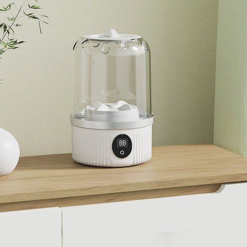 Spring Summer Saving Surpdew Laundry Cup Underwear Mini Washing Machine ...