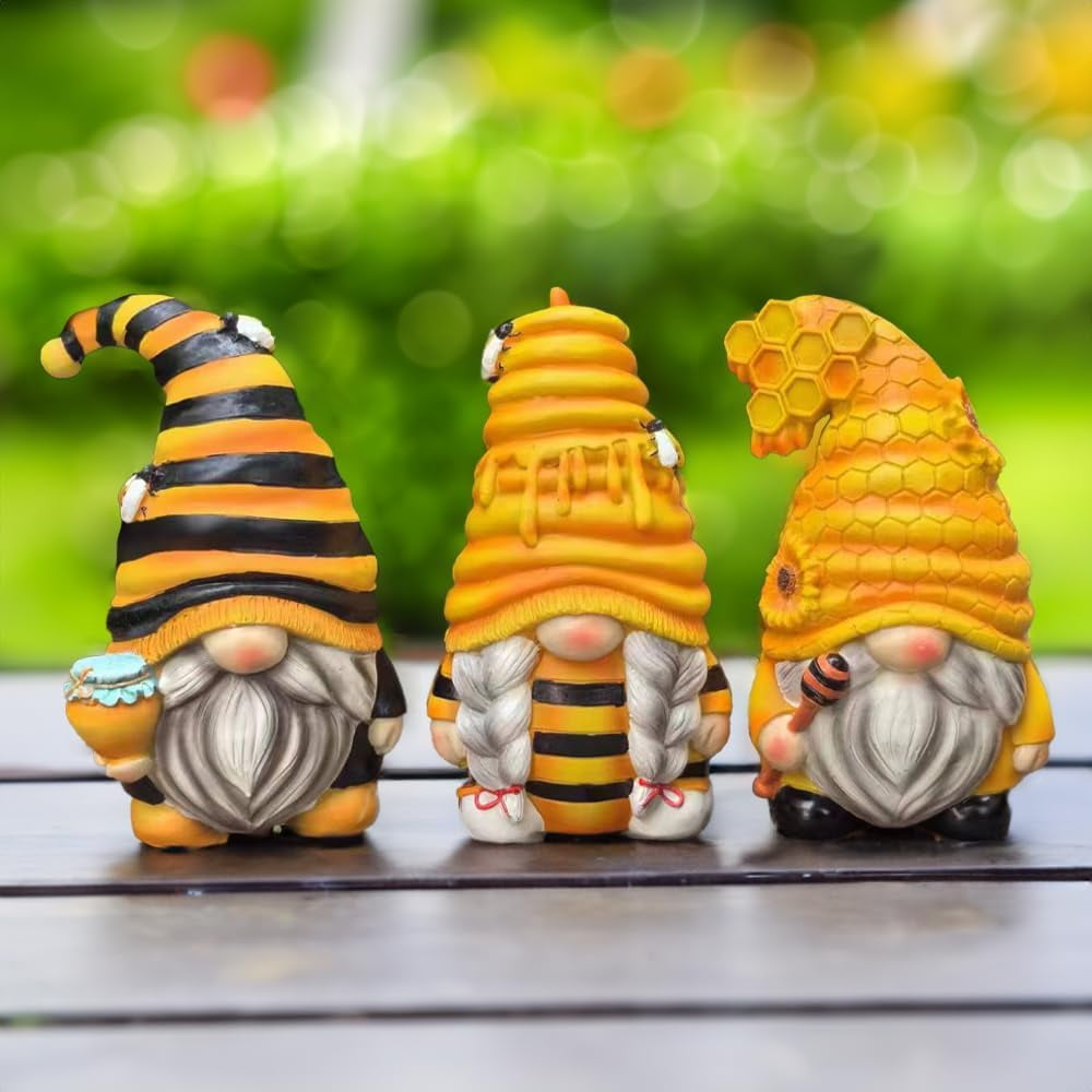 Spring and Summer-Themed Garden Statues Adorable Outdoor Decor for Lawn ...