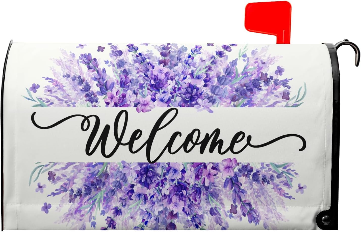 Spring Summer Welcome Magnetic Mailbox Cover 25x21in Large Holiday ...
