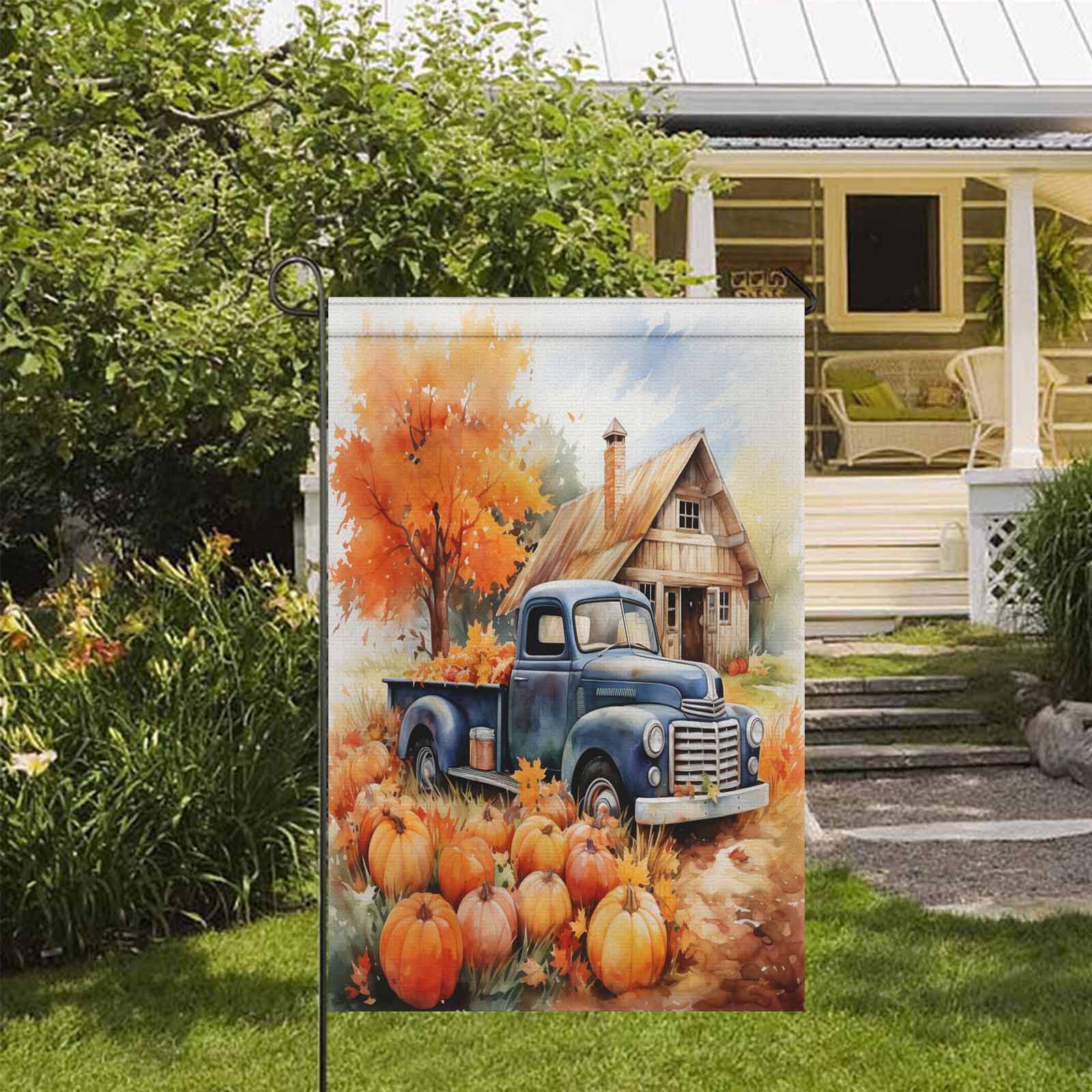 Spring Summer fall and winter Garden Flag 12x18 Inch, Summer Floral Bee ...