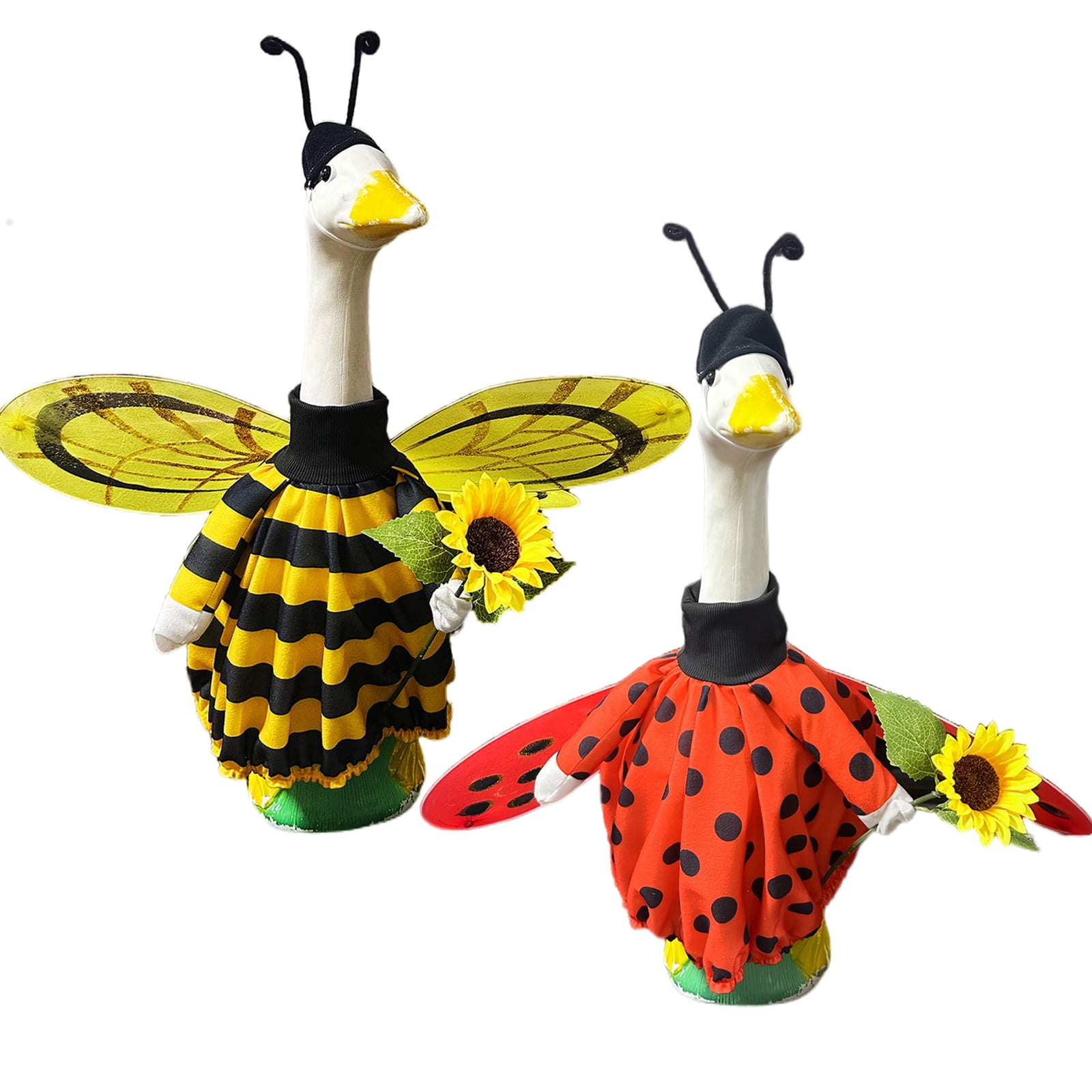 Spring Sunflower Goose Outfit Lawn Porch Goose Clothes Costume 23 ...