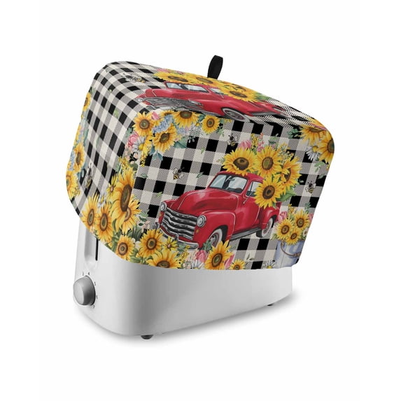 Spring Sunflowers Toaster Cover 4 Slice, Large Kitchen Appliance Covers ...