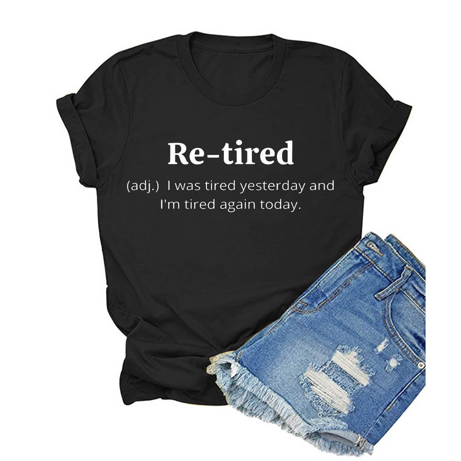 Spring T Shirts for Women Graphic Print Short Sleeve Crew Neck Soft ...