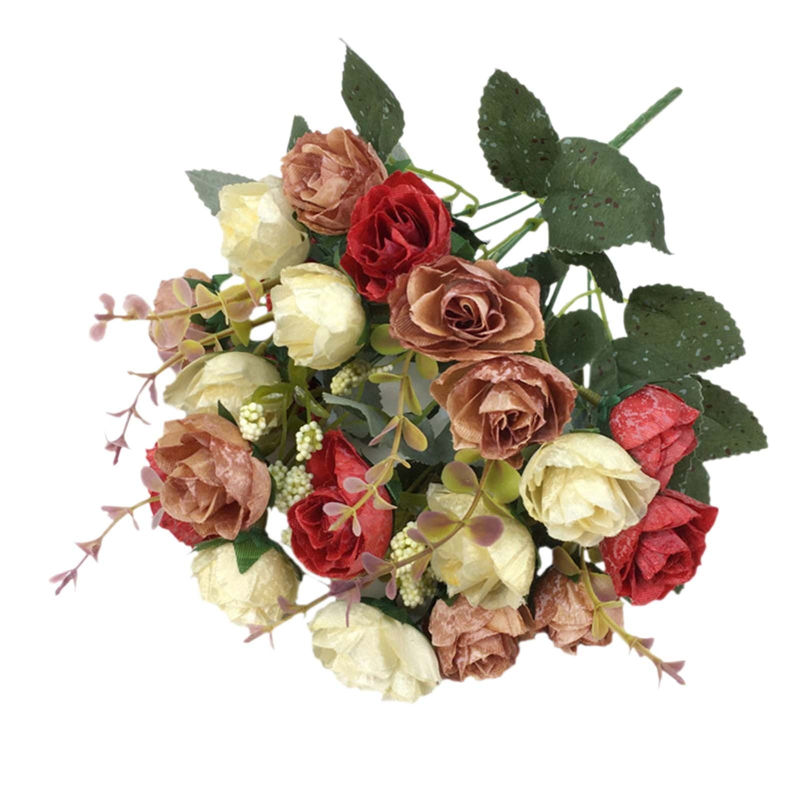 Spring Table Decorations Centerpieces Real Looking Artificial Flowers ...